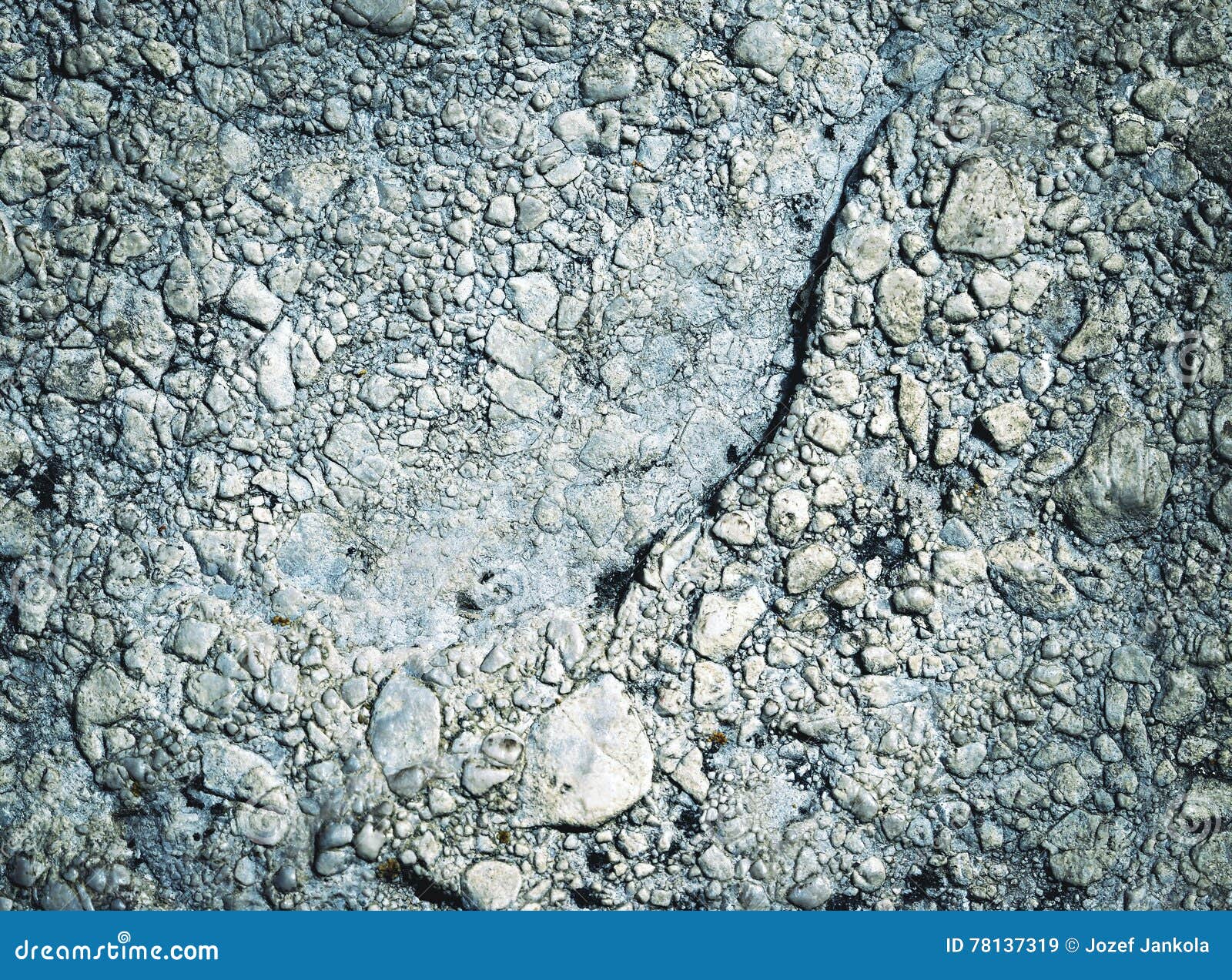 Limestone conglomerate stock image. Image of mineral - 78137319