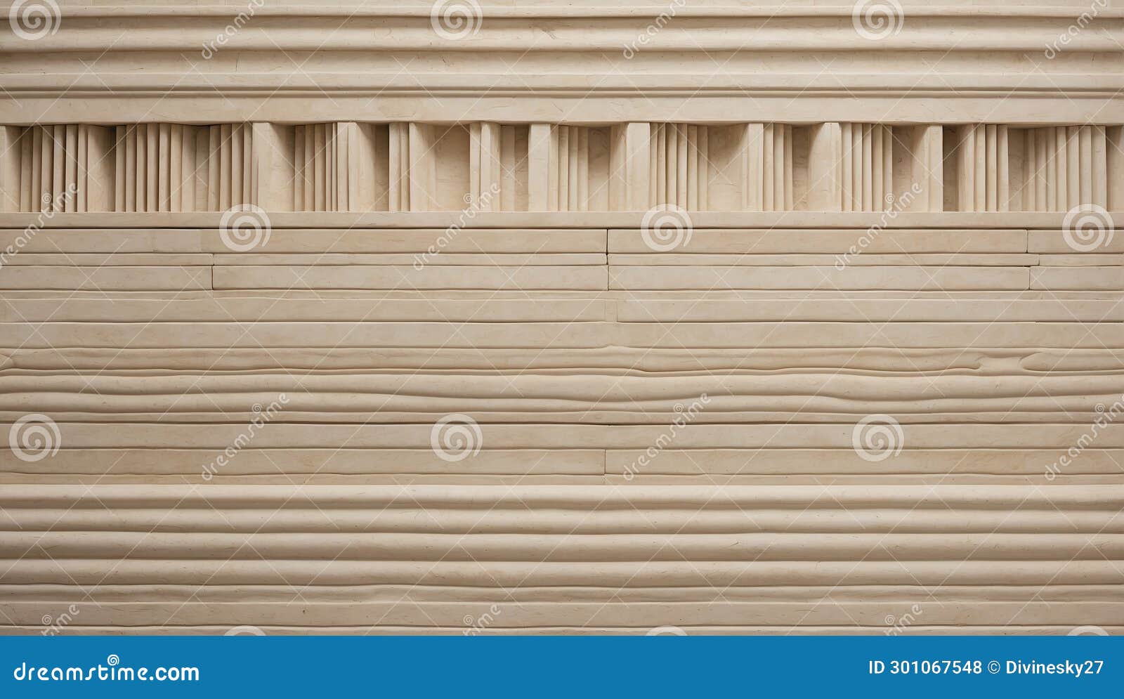 Fluted Texture. Vector Illustration | CartoonDealer.com #19067694