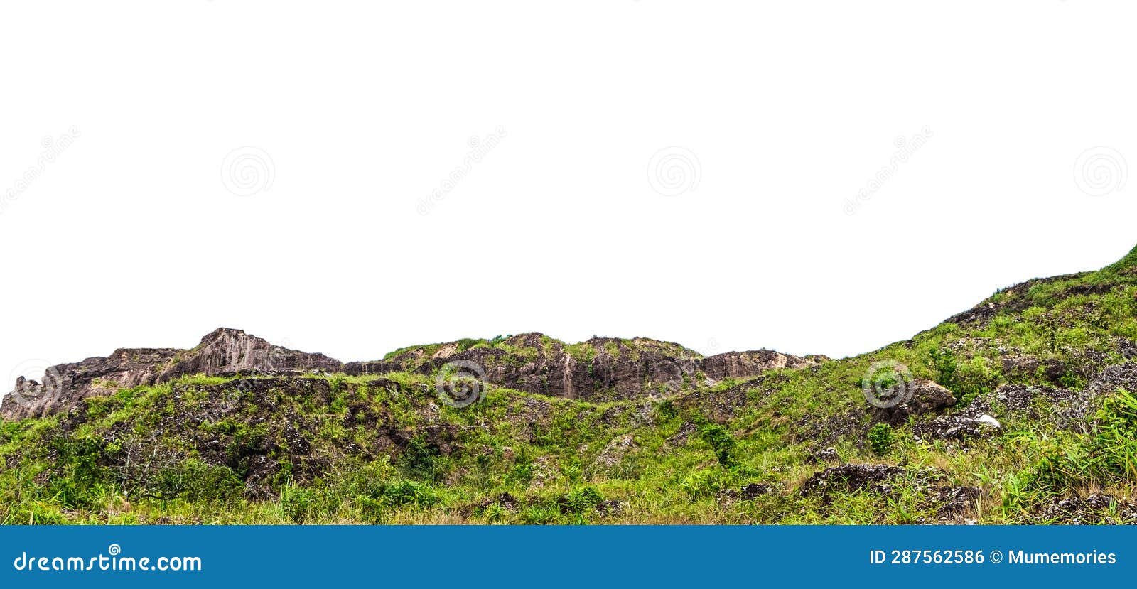 Limestone Mountain Range an Old Geological Mine Stock Photo - Image of ...