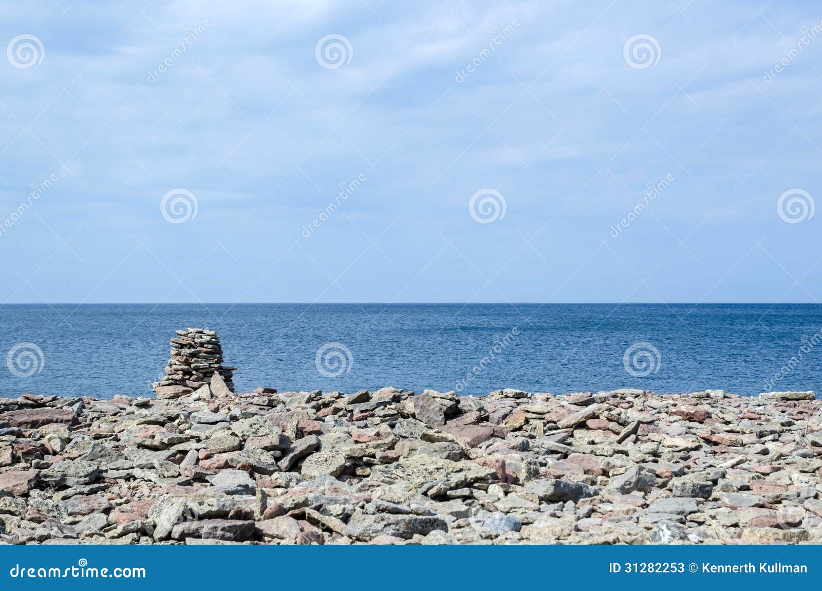 Limestone pile stock image. Image of lake, natural, pile - 31282253