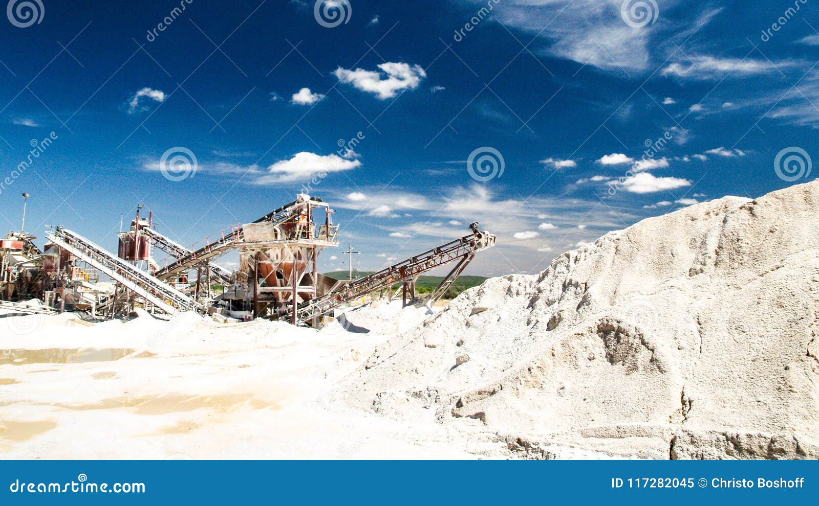 Limestone production stock image. Image of production - 117282045