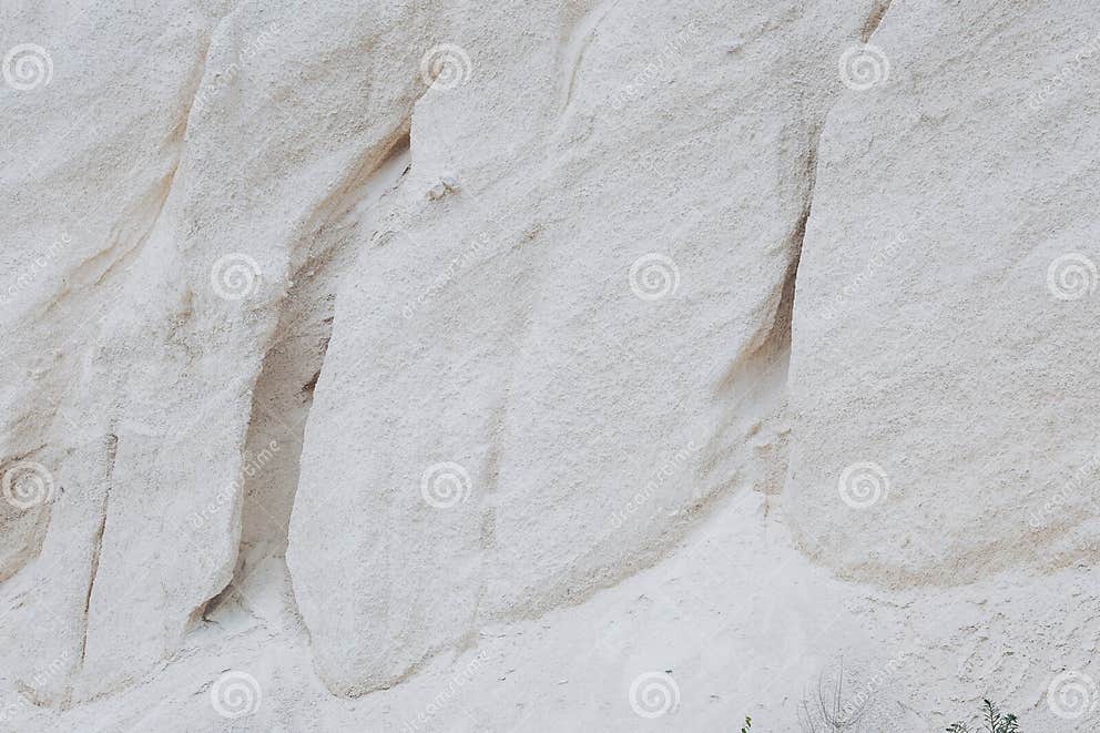 Limestone Quarry. Open-cast Mining. Chalk Hills. Natural Limestone ...