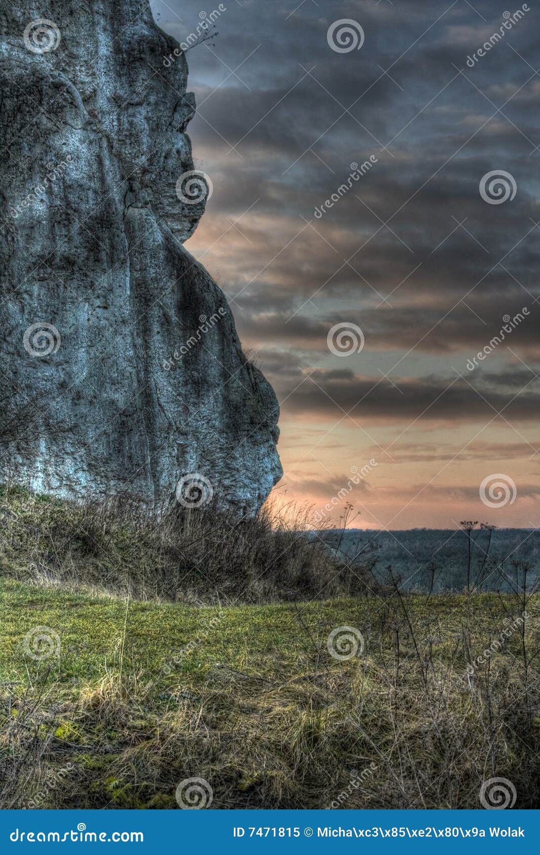 Limestone rock stock image. Image of limestone, sunset - 7471815