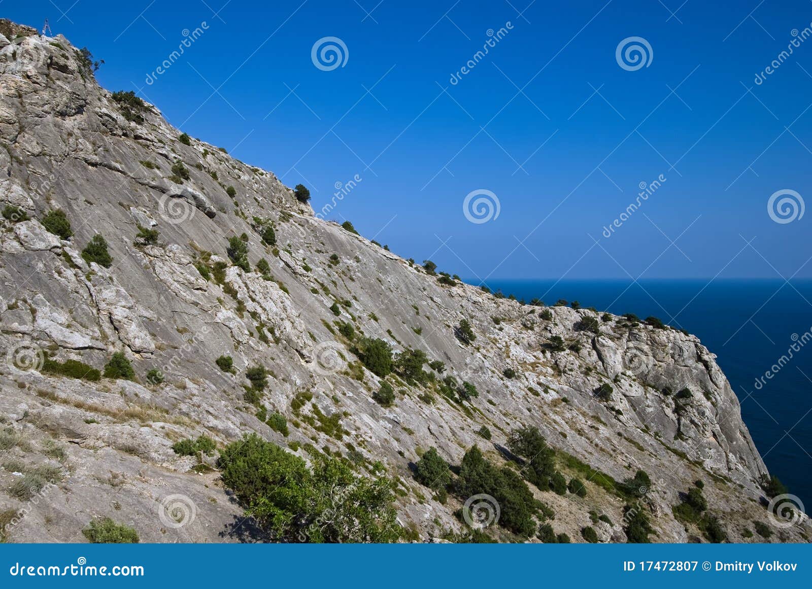 Limestone Rock Above the Sea Stock Image - Image of landscape, rock ...
