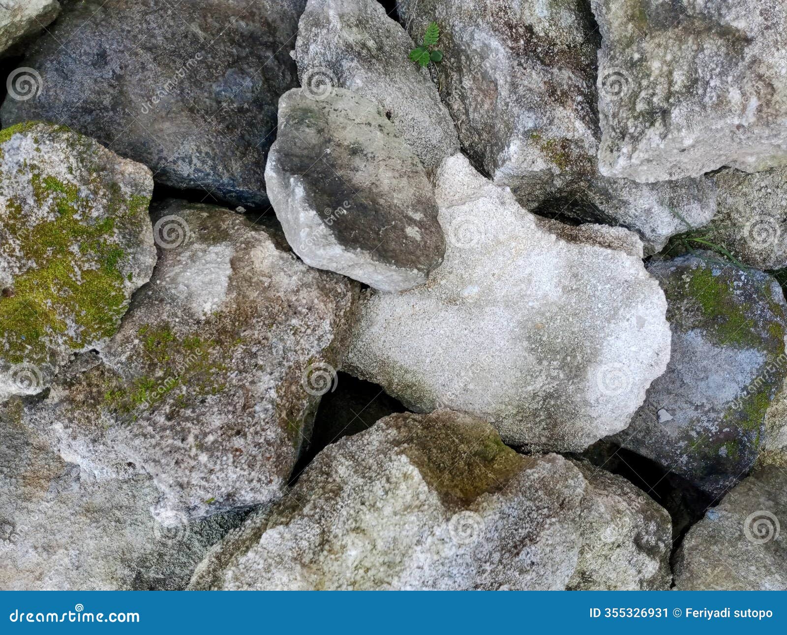 Limestone Rock Background for Building Foundations Stock Image - Image ...
