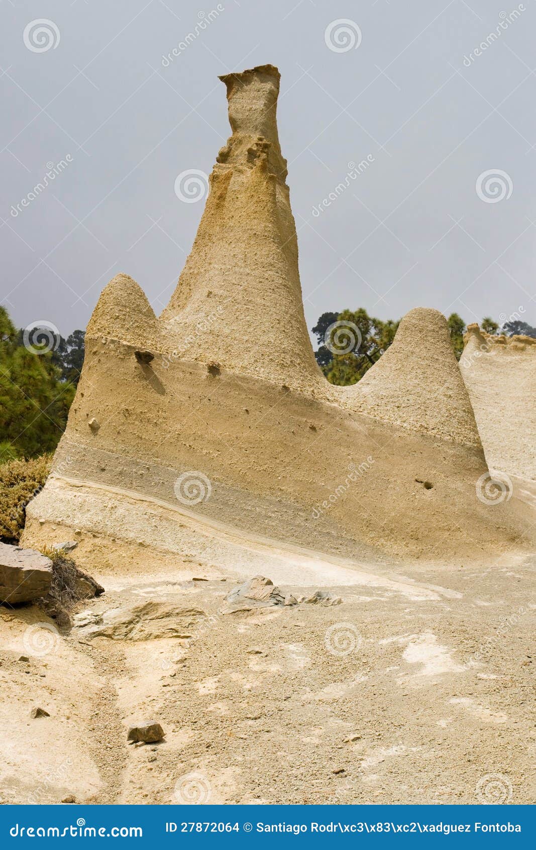 Limestone rock formation stock photo. Image of vilaflor - 27872064