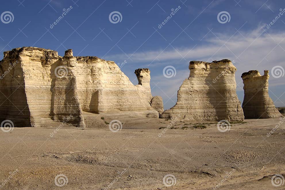 Limestone Rock Formations stock image. Image of landscape - 104787