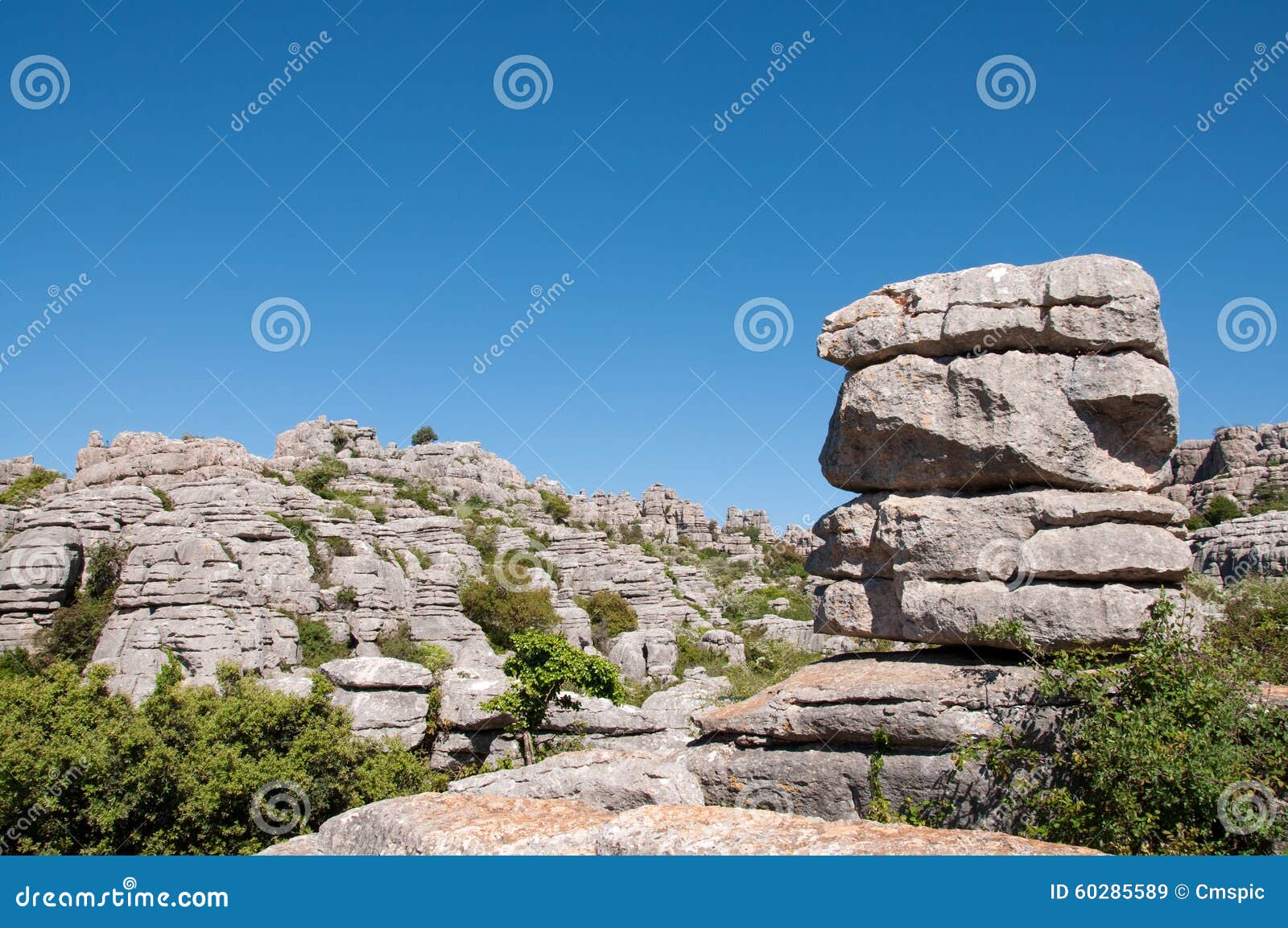 Limestone rock formations stock image. Image of geology - 60285589
