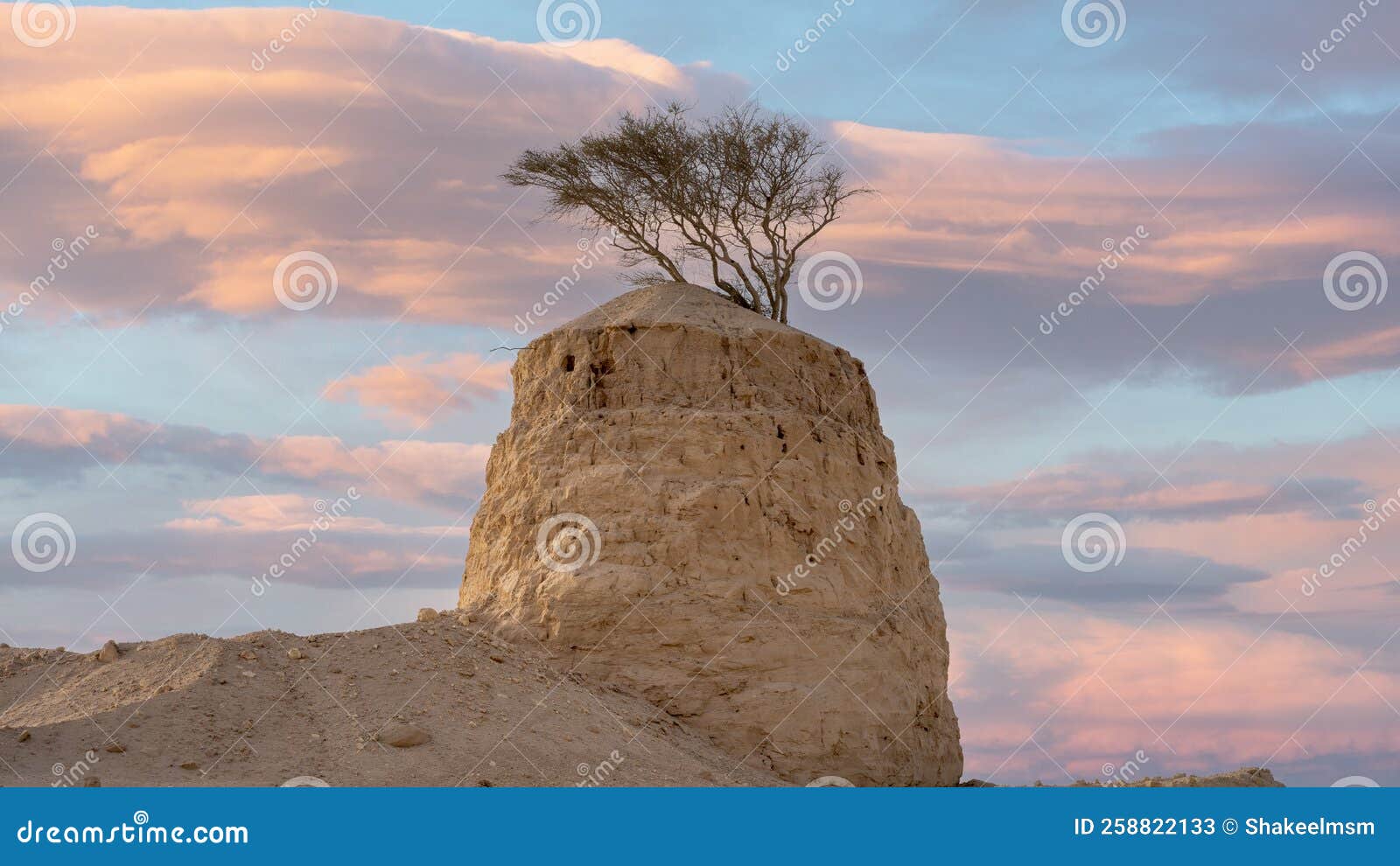 Limestone Rock Formations at the Umm Bab, Qatar Stock Image - Image of ...