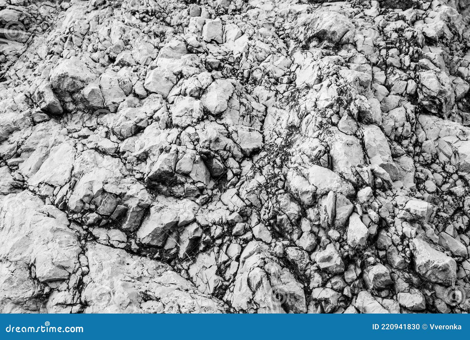 Horizontal Limestone Chalk Stone Cave Water Inside Formation Light Spot ...