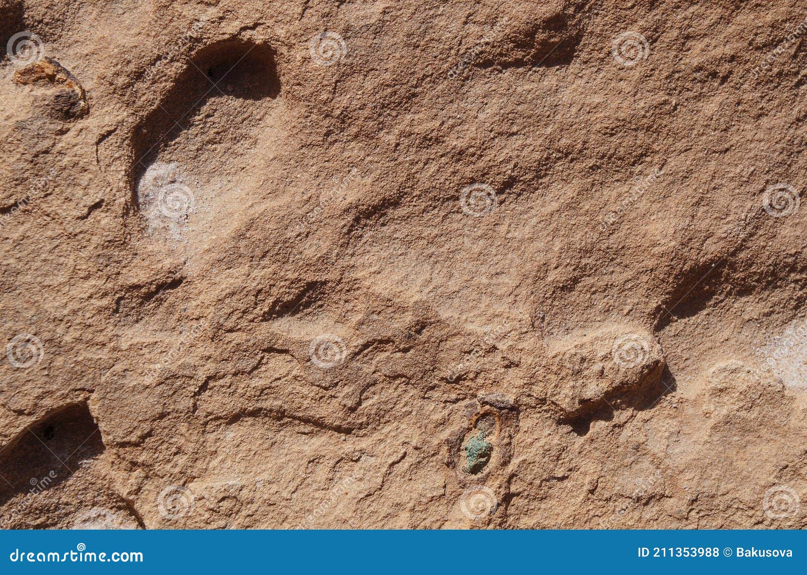 Limestone Surface in Desert Stock Photo - Image of material, concrete ...