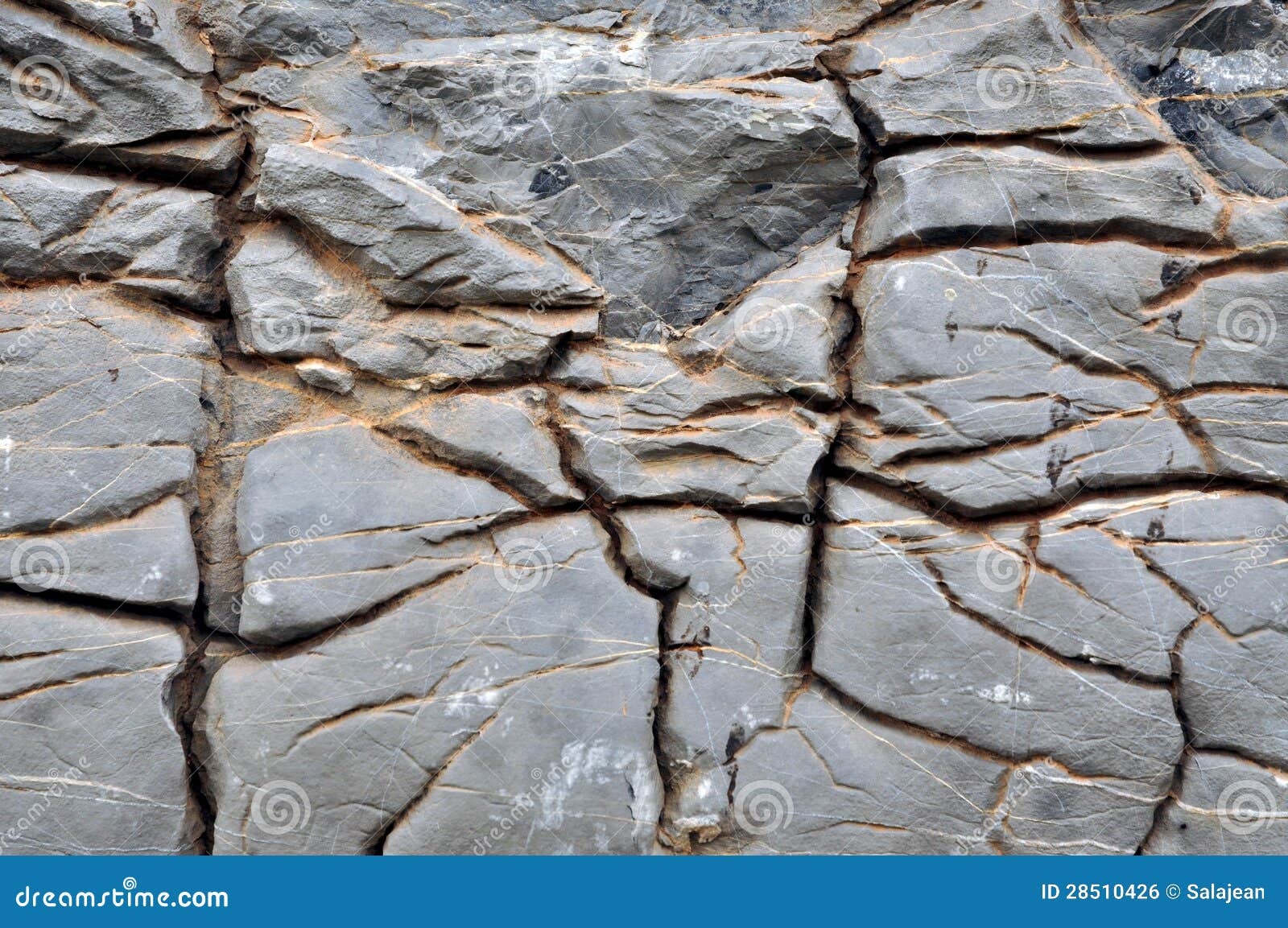 Limestone Surface Texture with Cracks Stock Photo - Image of rock ...