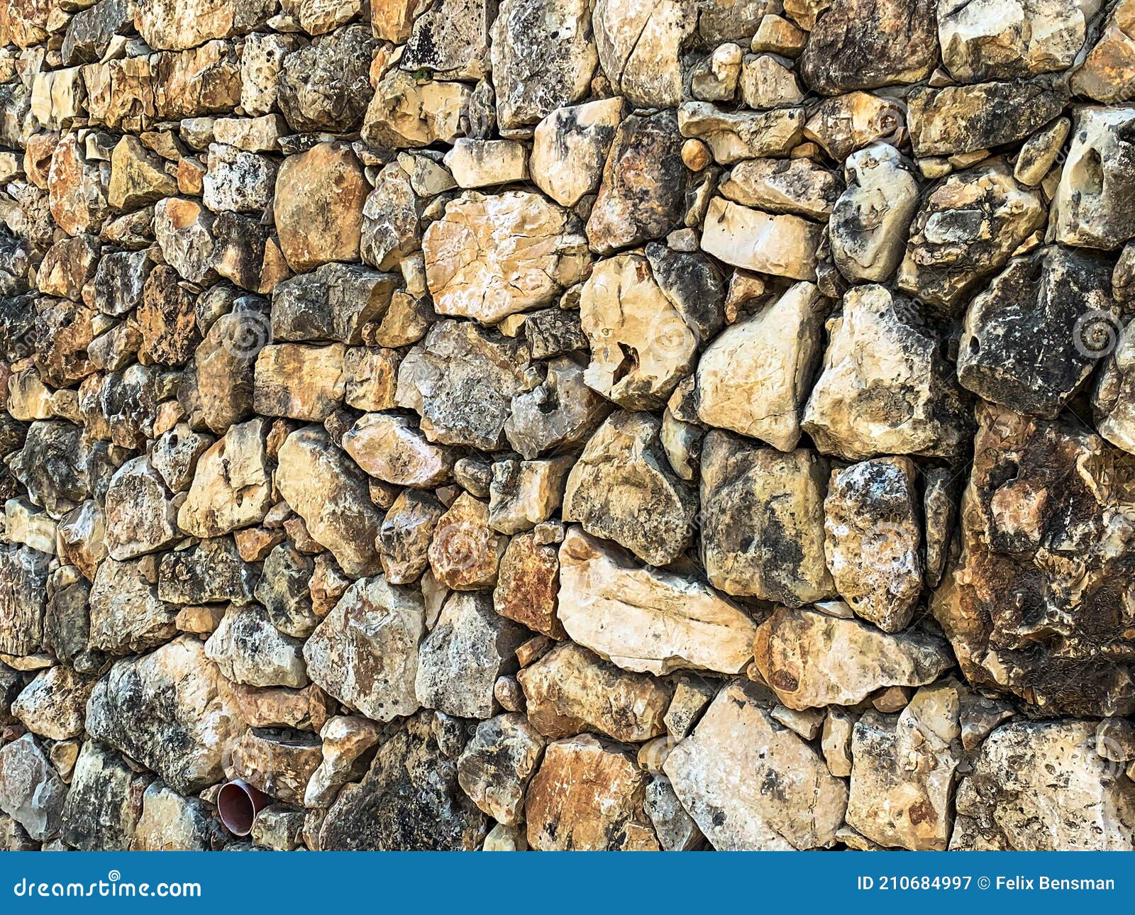 Old limestone wall texture stock image. Image of color - 210684997