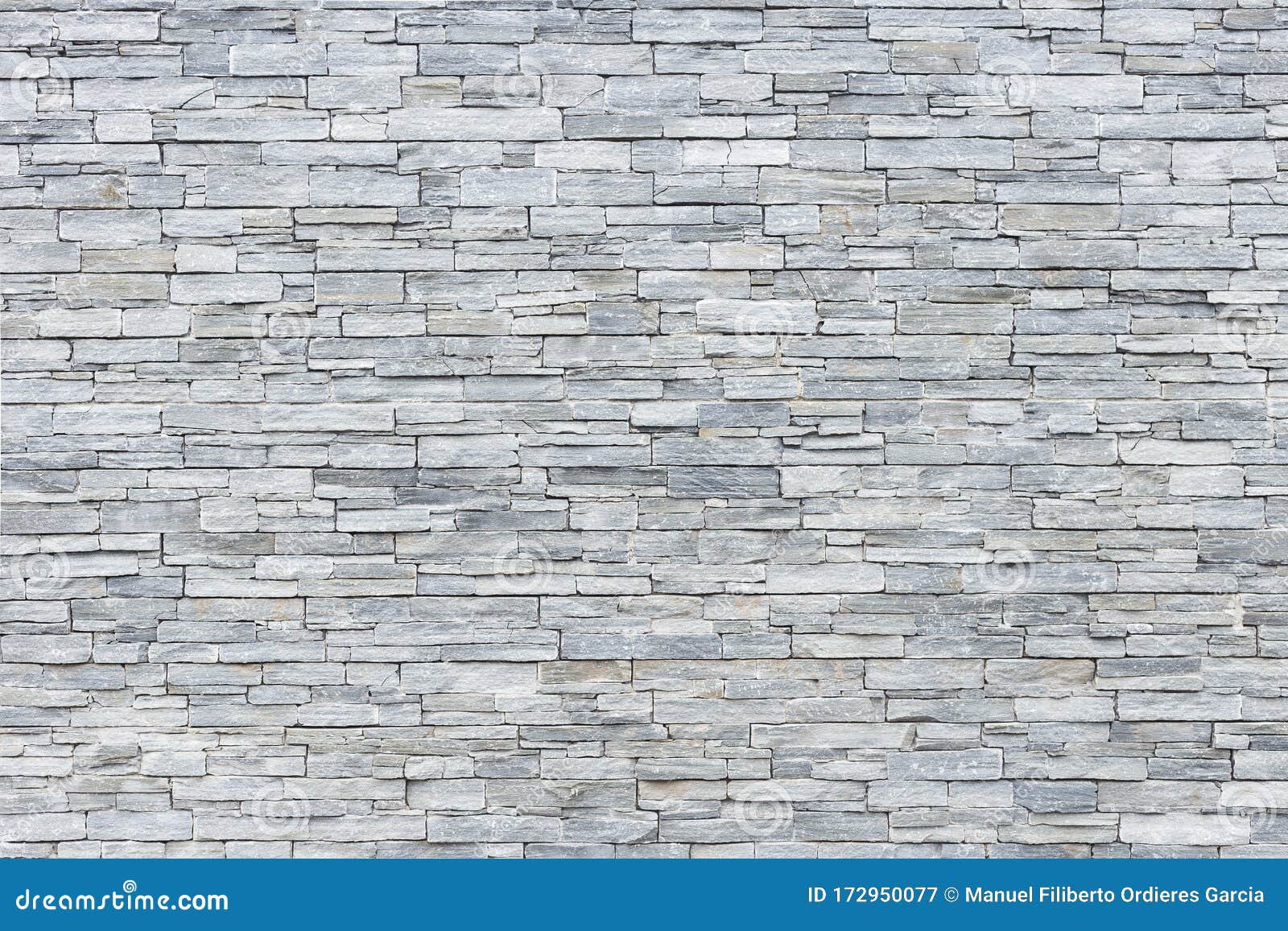 Limestone Wall in Small Rectangular Blocks for Background Stock Image ...