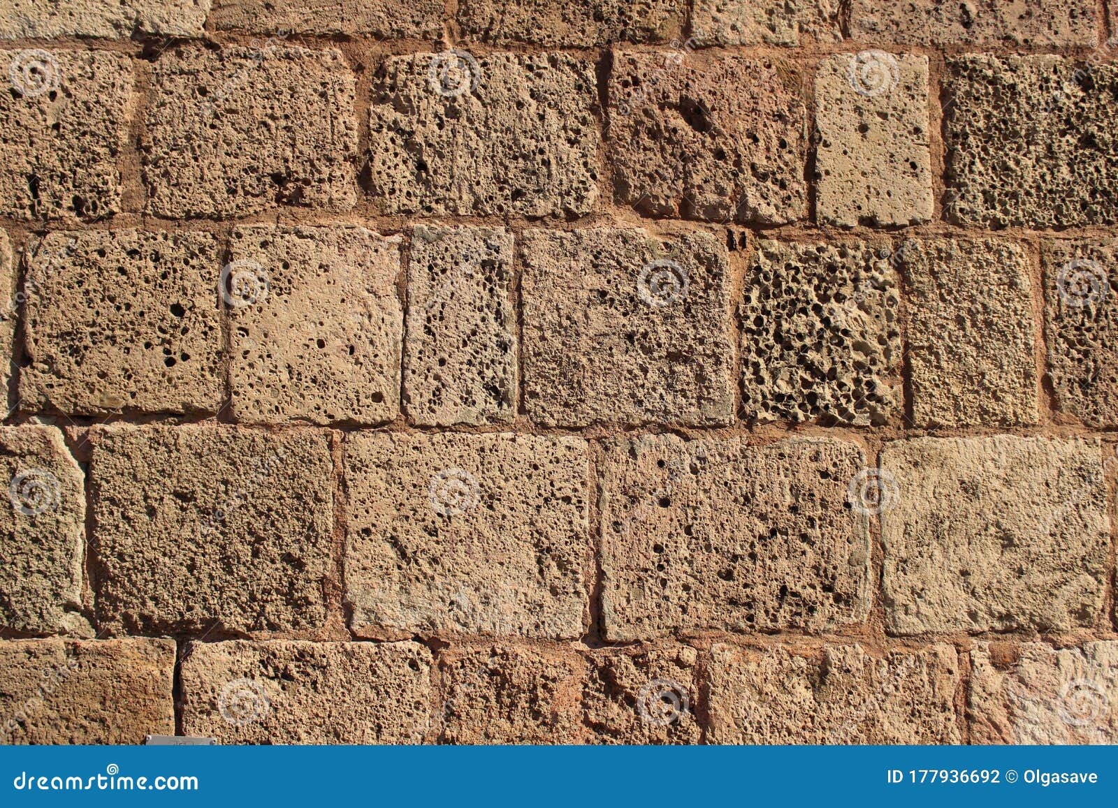 Limestone Brick Building