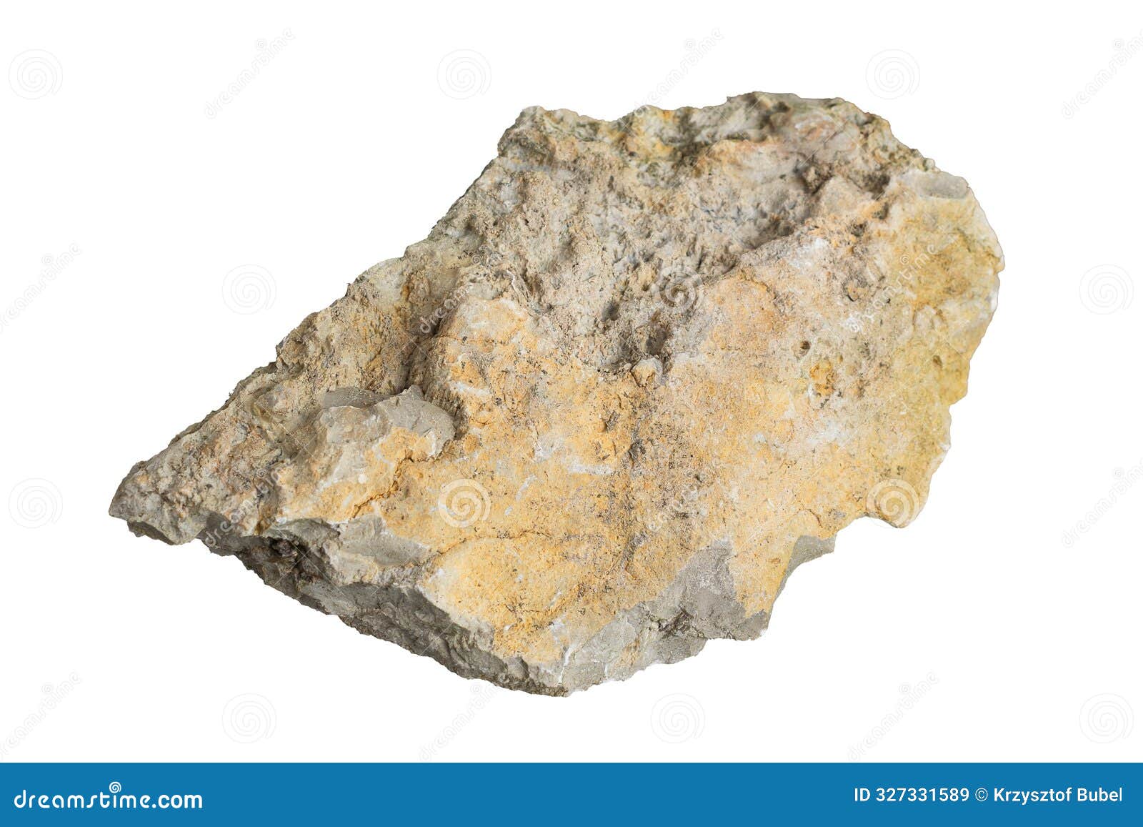 Limestone on White Isolated Background Stock Illustration ...