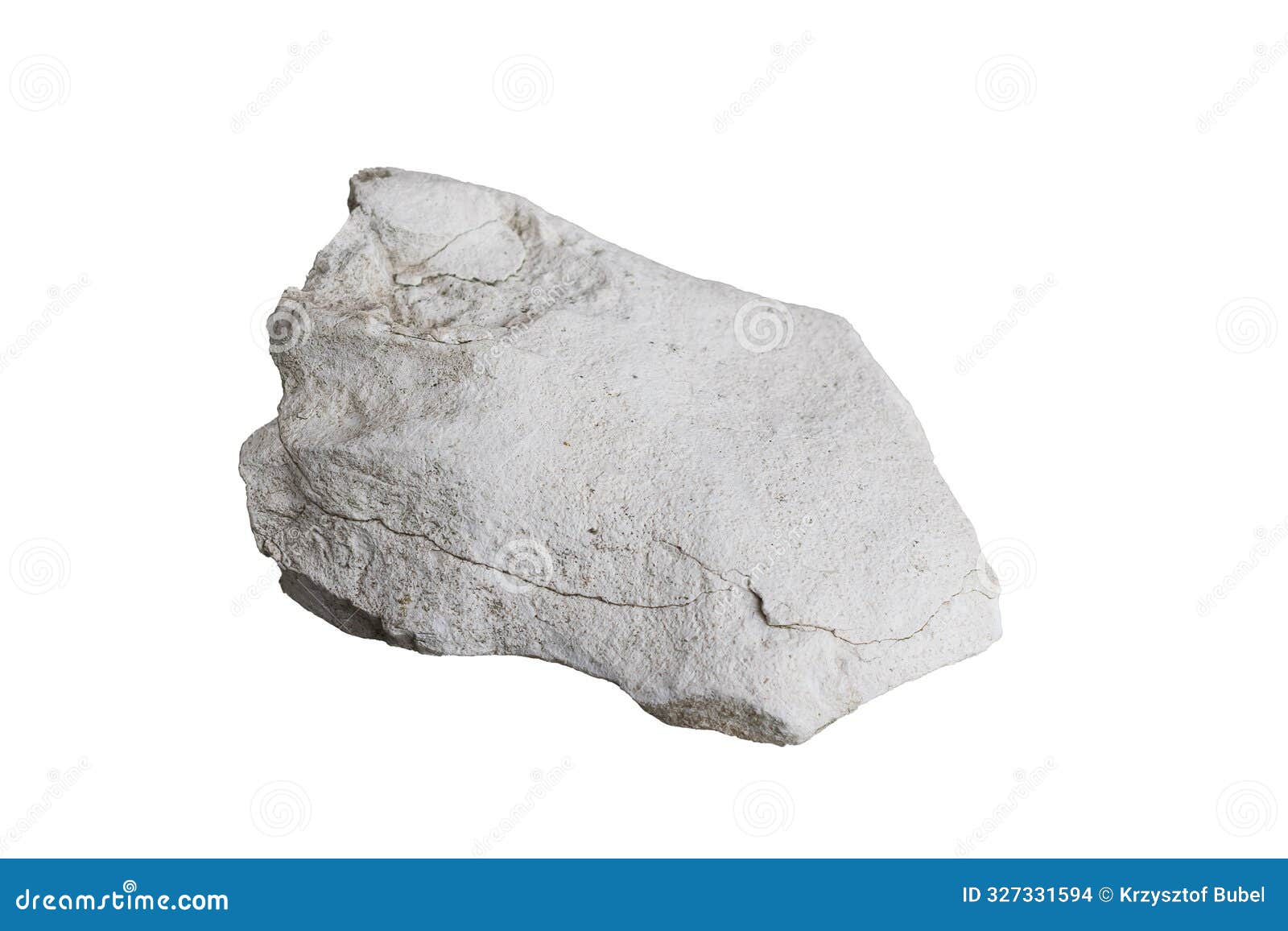 Limestone on White Isolated Background Stock Photo - Image of stone ...