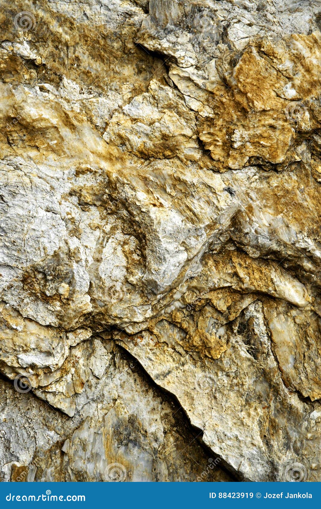 Limestone Yellow Relief Texture. Naturale Background Brown Concrete ...