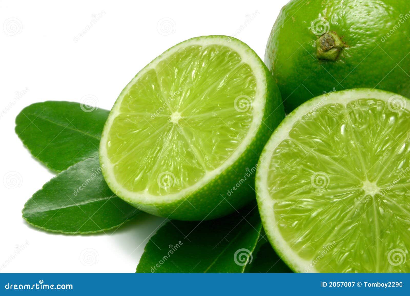 Limette image stock. Image du isolement, saveur, nutritif - 2057007