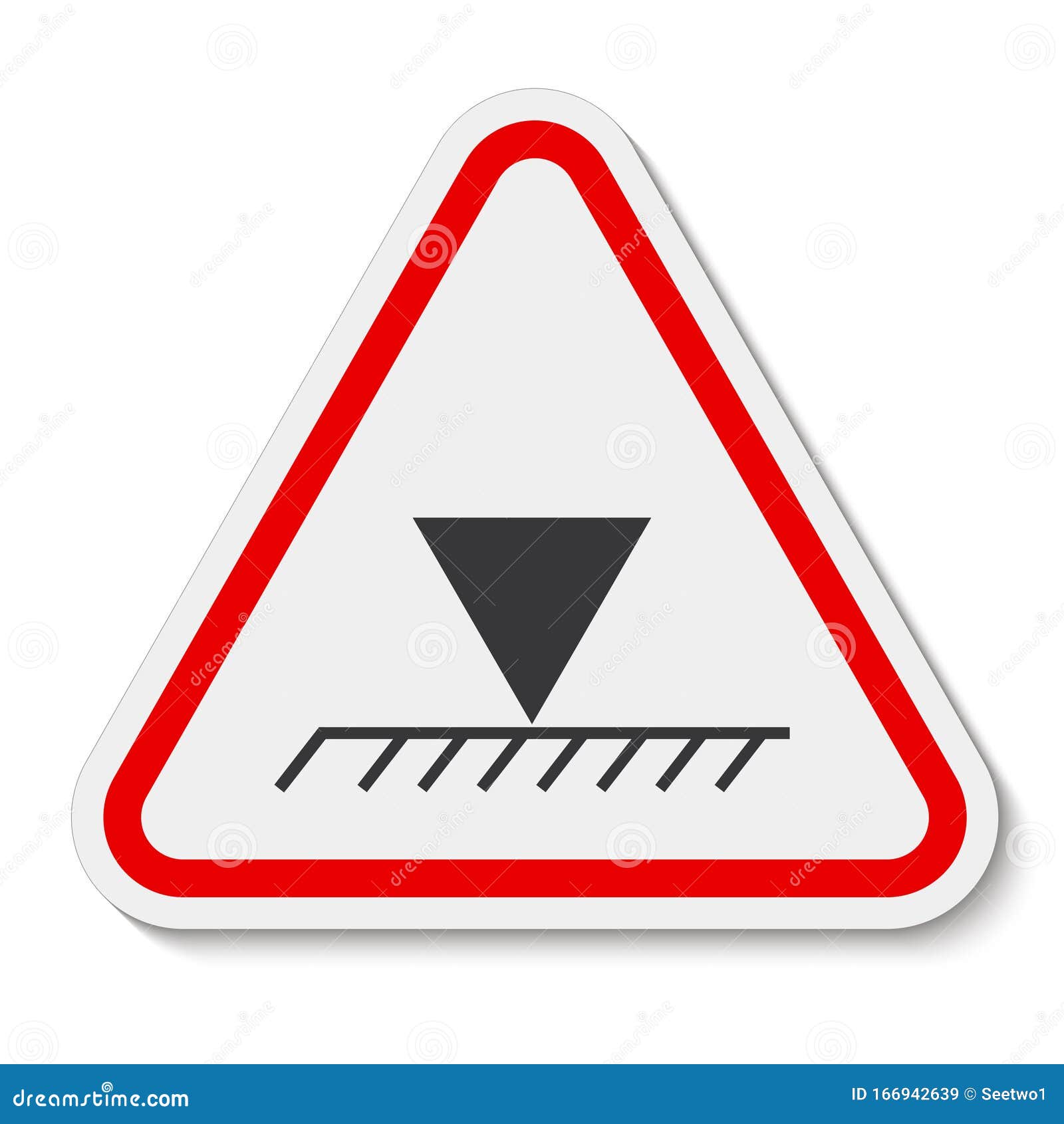 Limit Overhead Height Symbol Sign Isolate on White Background,Vector ...