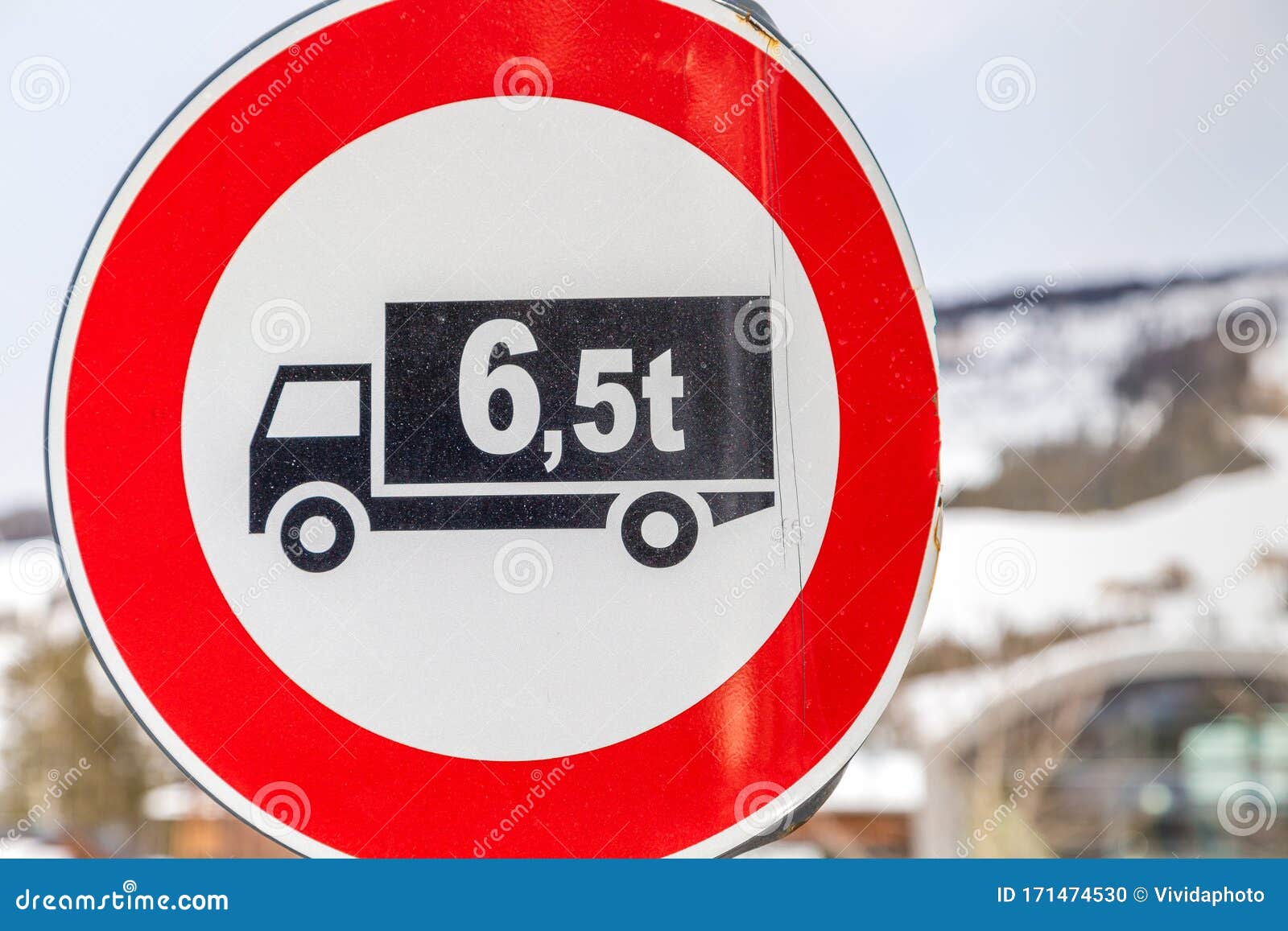 Limit for Truck Access Signboard Stock Photo - Image of sign, bolzano ...