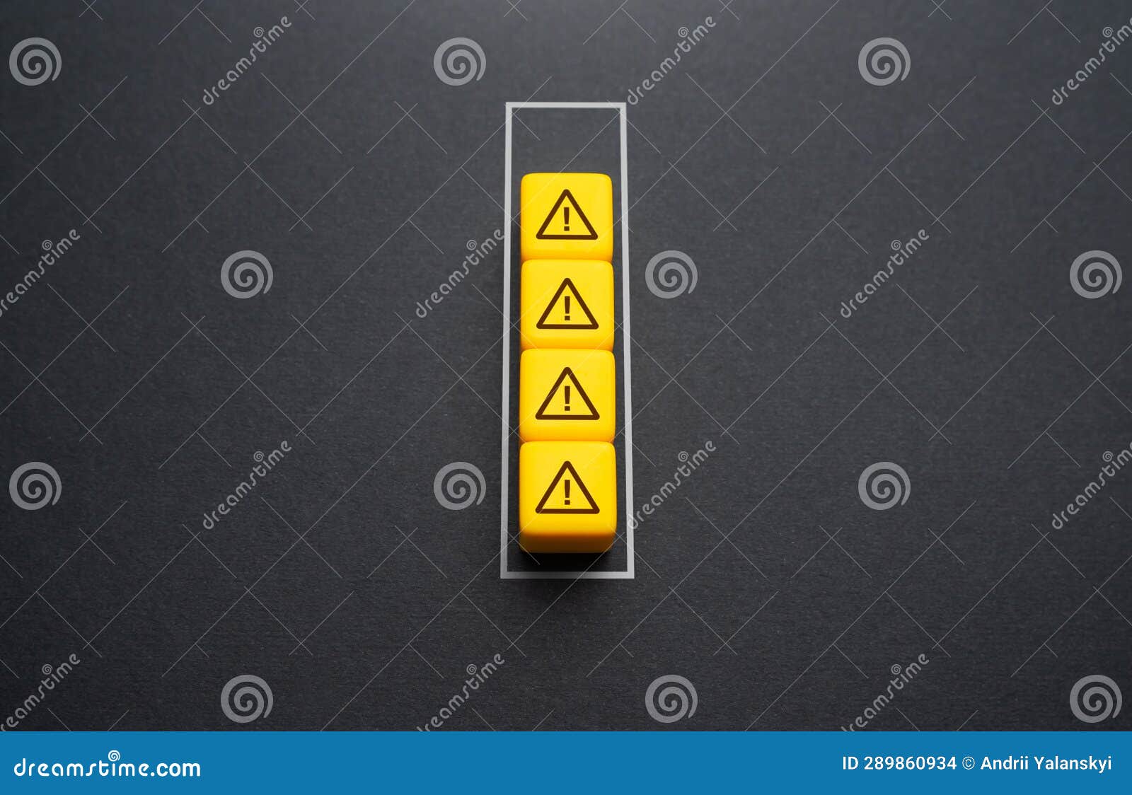 Limit on Warnings. Effectively Communicate Critical Issues Stock Photo ...
