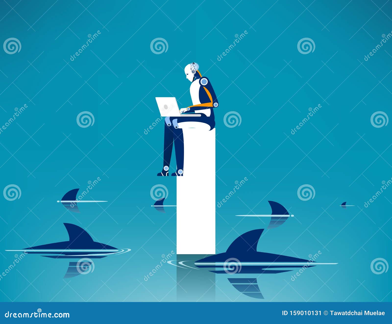 Limitations and Risks of Work. Concept Business Vector Illustration ...