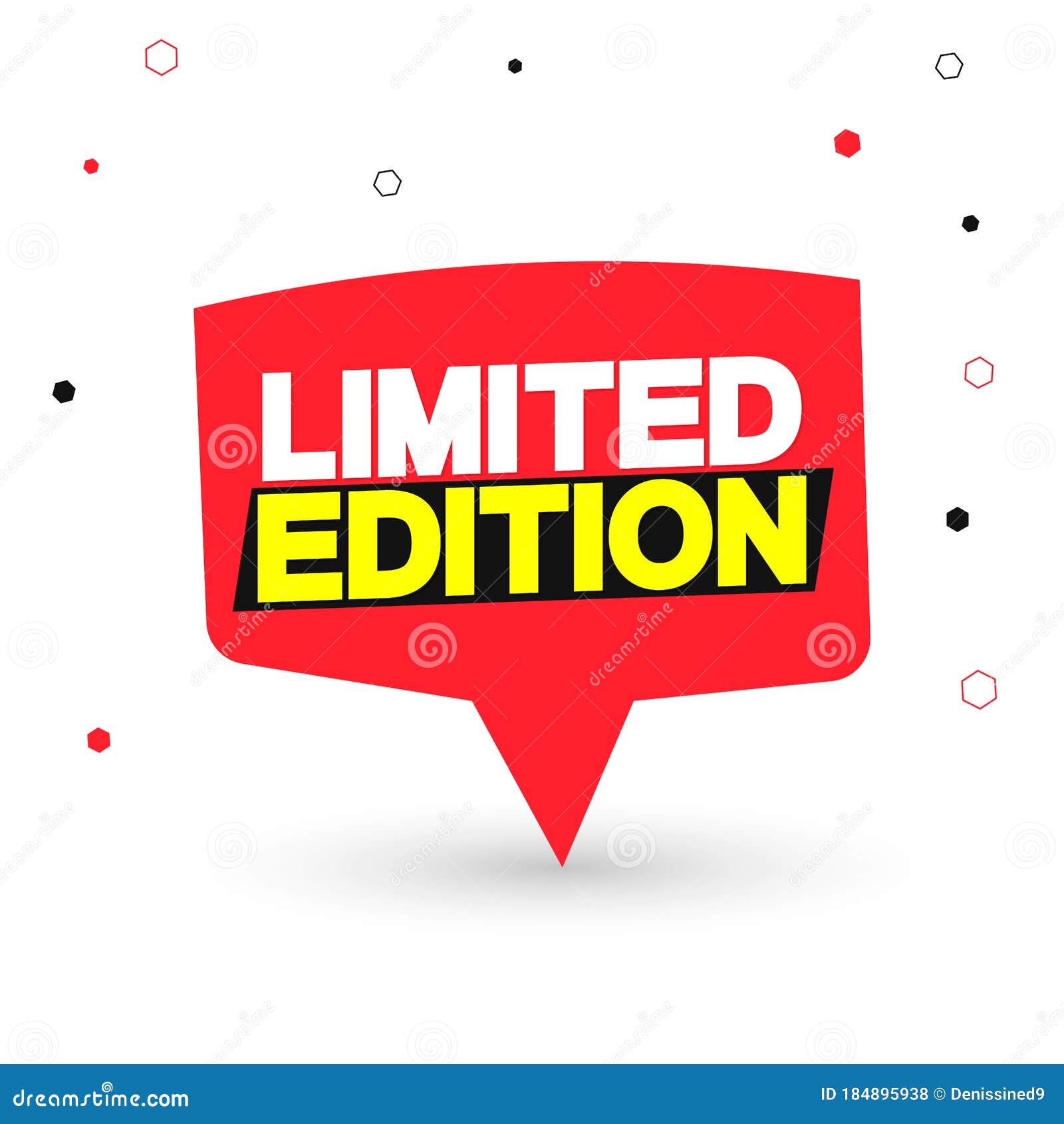 Limited Edition, Banner Design Template, Promo Speech Bubble Tag ... Limited Edition, Banner Design Template, Promo Speech Bubble Tag ...