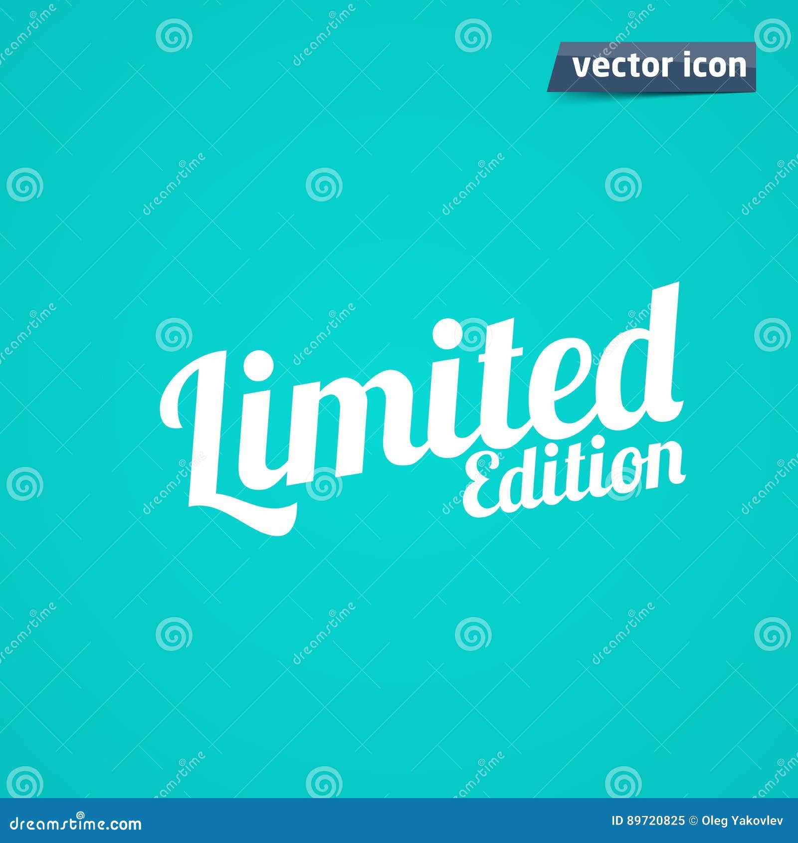Limited Edition Font Vector Illustration Stock Vector - Illustration of ...