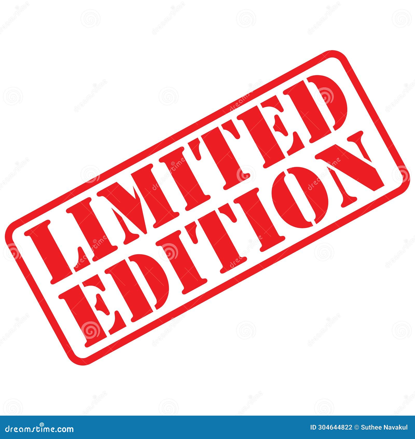 Limited Edition Icon. Special Limited Edition Sign. Flat Style Stock ...