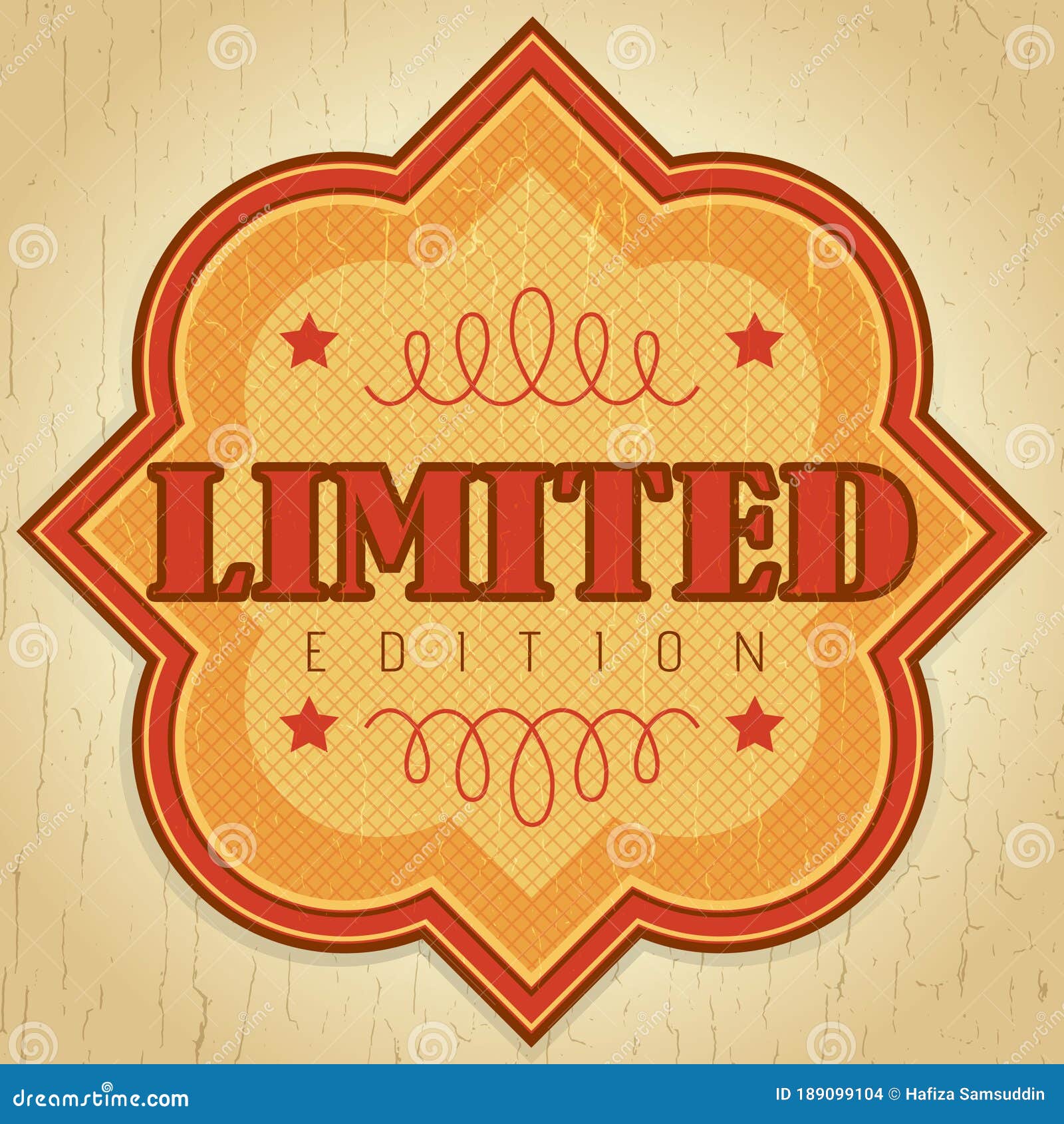 Limited Edition Label. Vector Illustration Decorative Design Stock ...