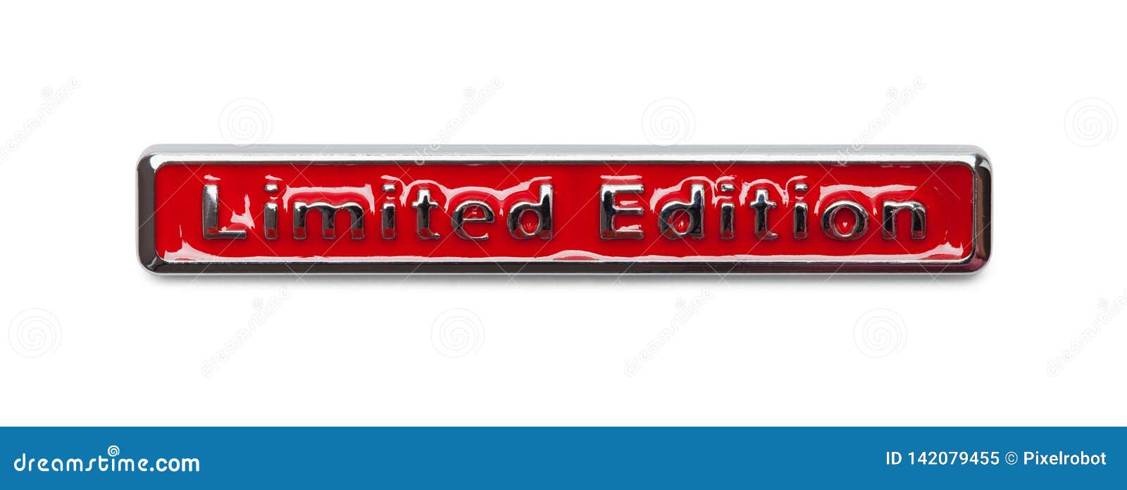 Limited Edition Metal Car Decal Stock Image - Image of emblem, speed ...