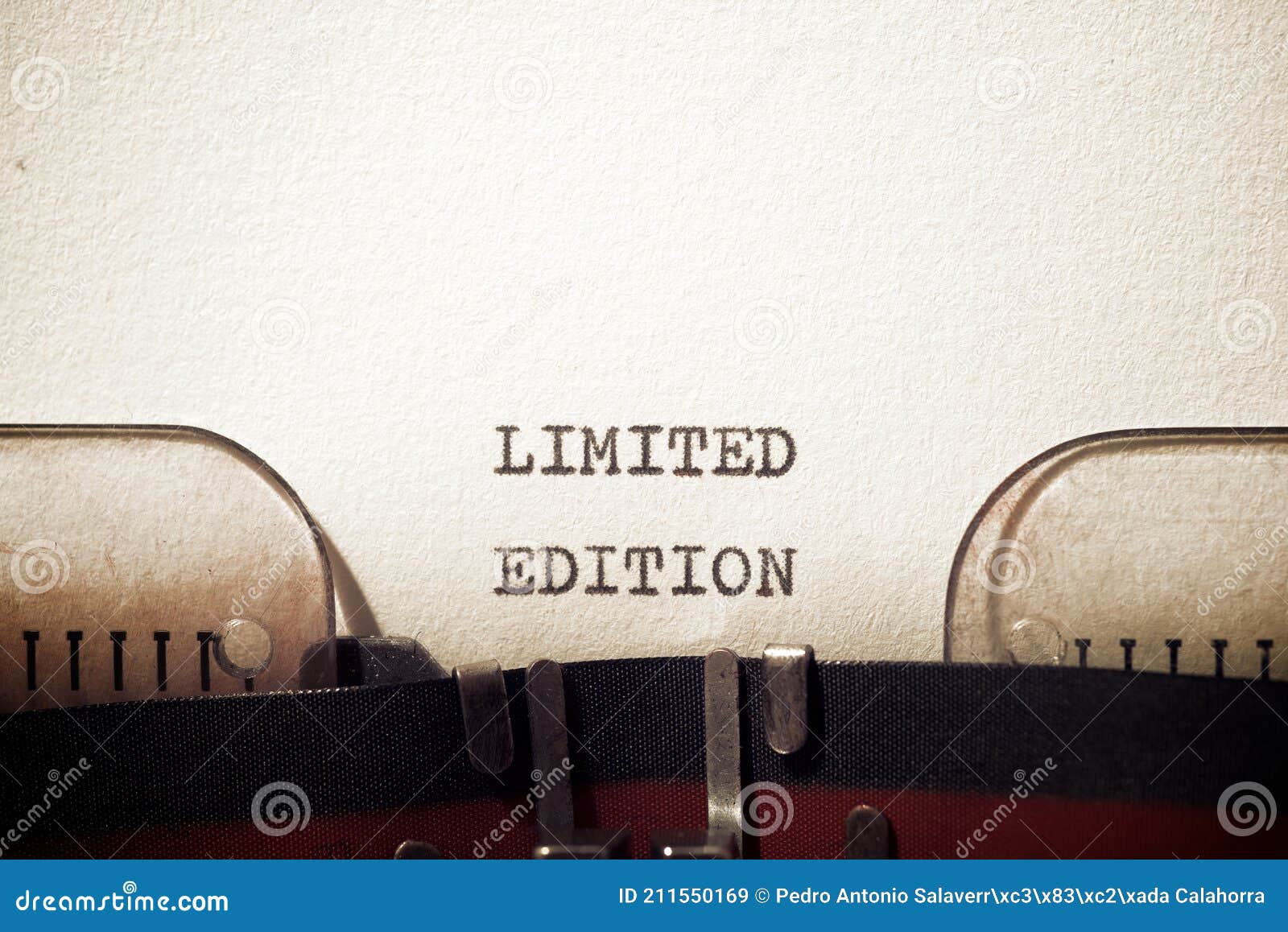 Limited edition text stock image. Image of idea, trendy - 211550169