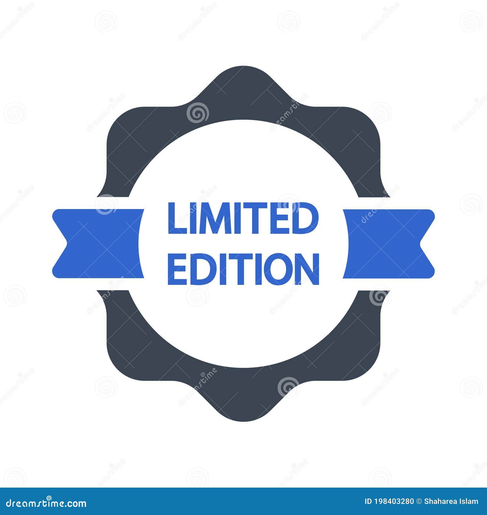 Limited Edition Tag, Label Icon Stock Vector - Illustration of ...