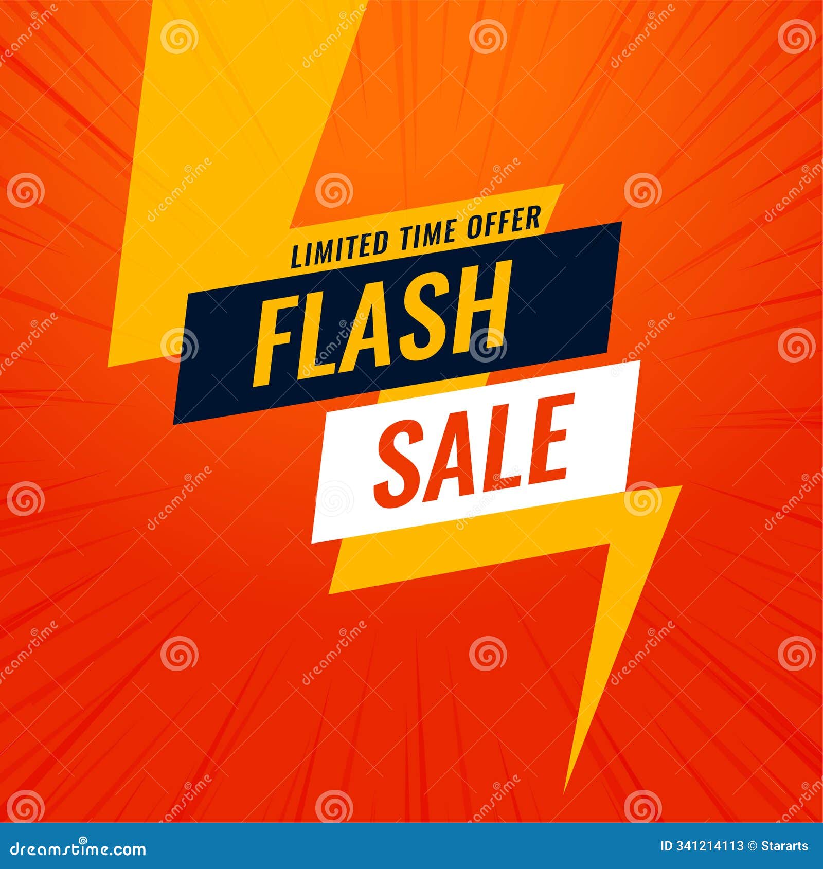 Limited Flash Sale Offer Template for Online or Retail Shops Stock ...