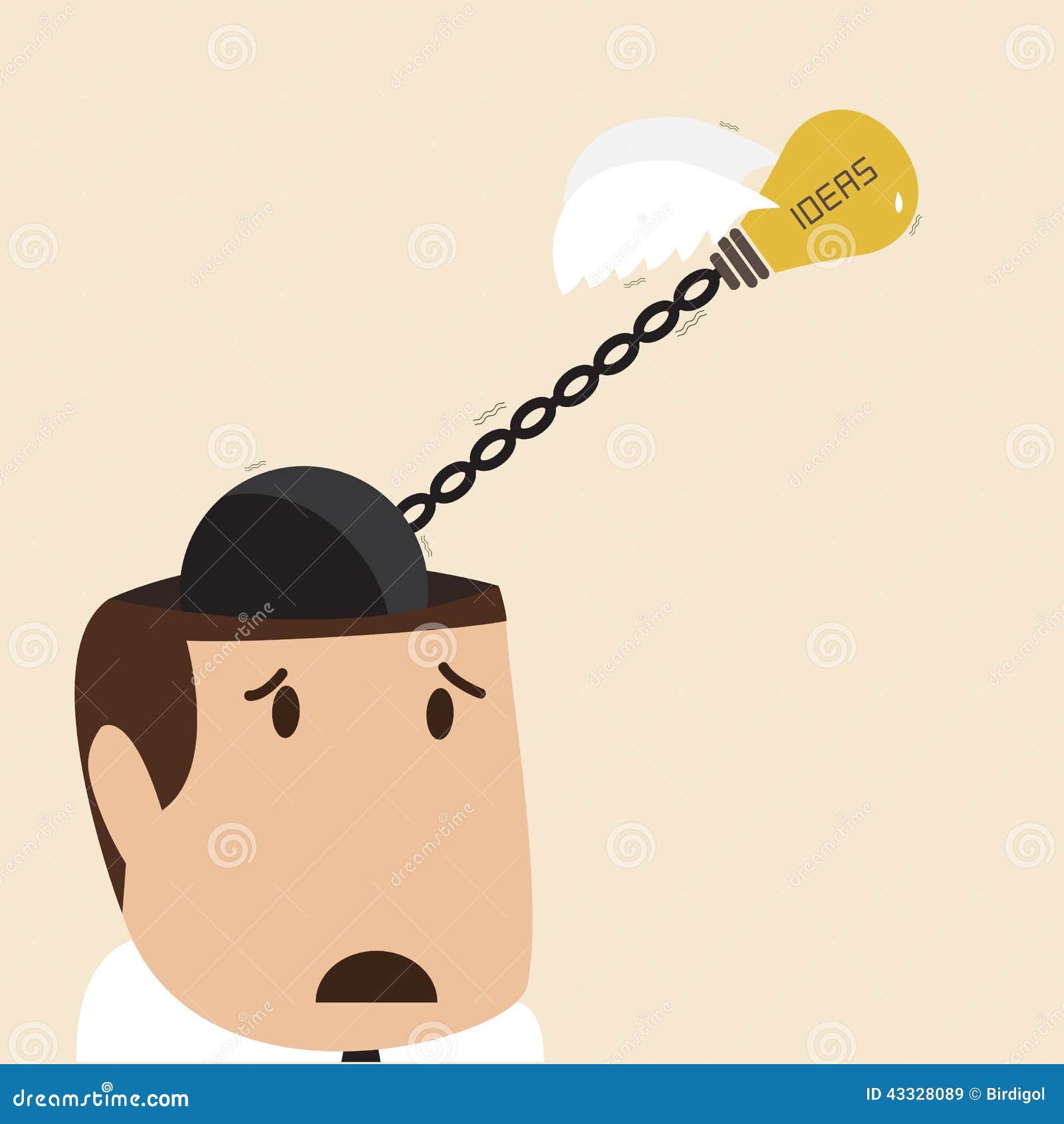 Limited idea stock vector. Illustration of exit, education - 43328089