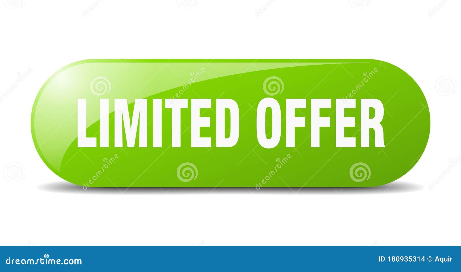 Limited Offer Button. Limited Offer Sign. Key. Push Button Stock Vector ...