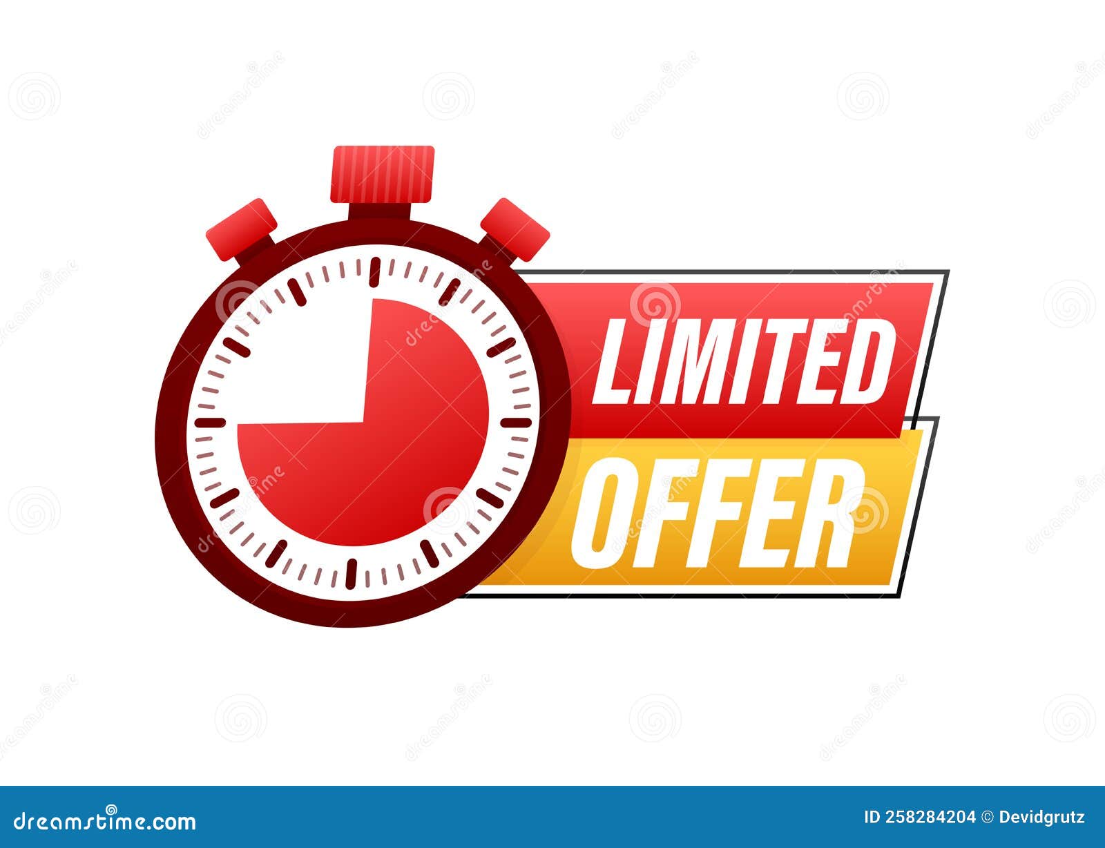 Limited Offer Labels. Alarm Clock Countdown Logo. Limited Time Offer ...