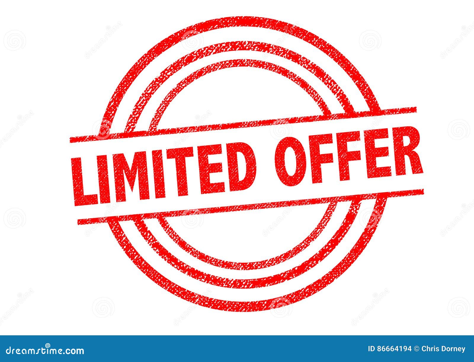 LIMITED OFFER Rubber Stamp stock illustration. Illustration of bidding ...