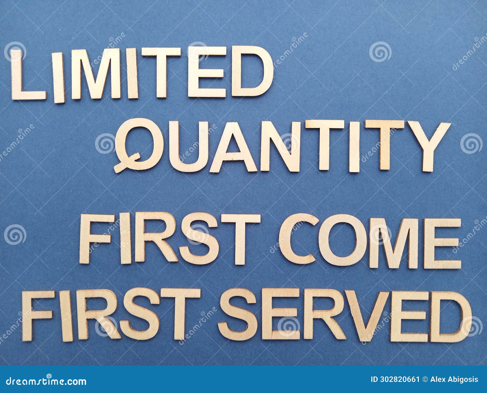 Limited Quantity First Come First Served Sign Stock Image - Image of ...