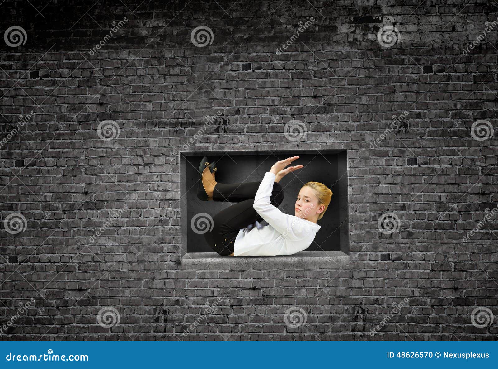 Limited and restricted stock photo. Image of detention - 48626570