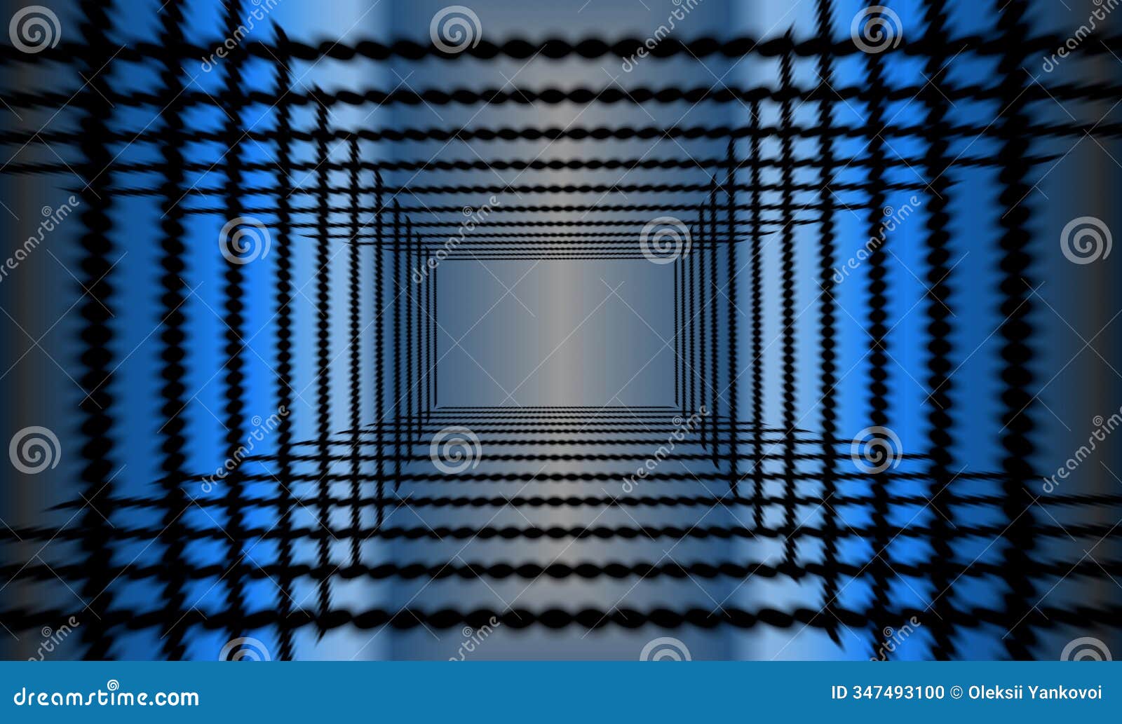 Limited Space Volume. Background Image. Stock Illustration ...
