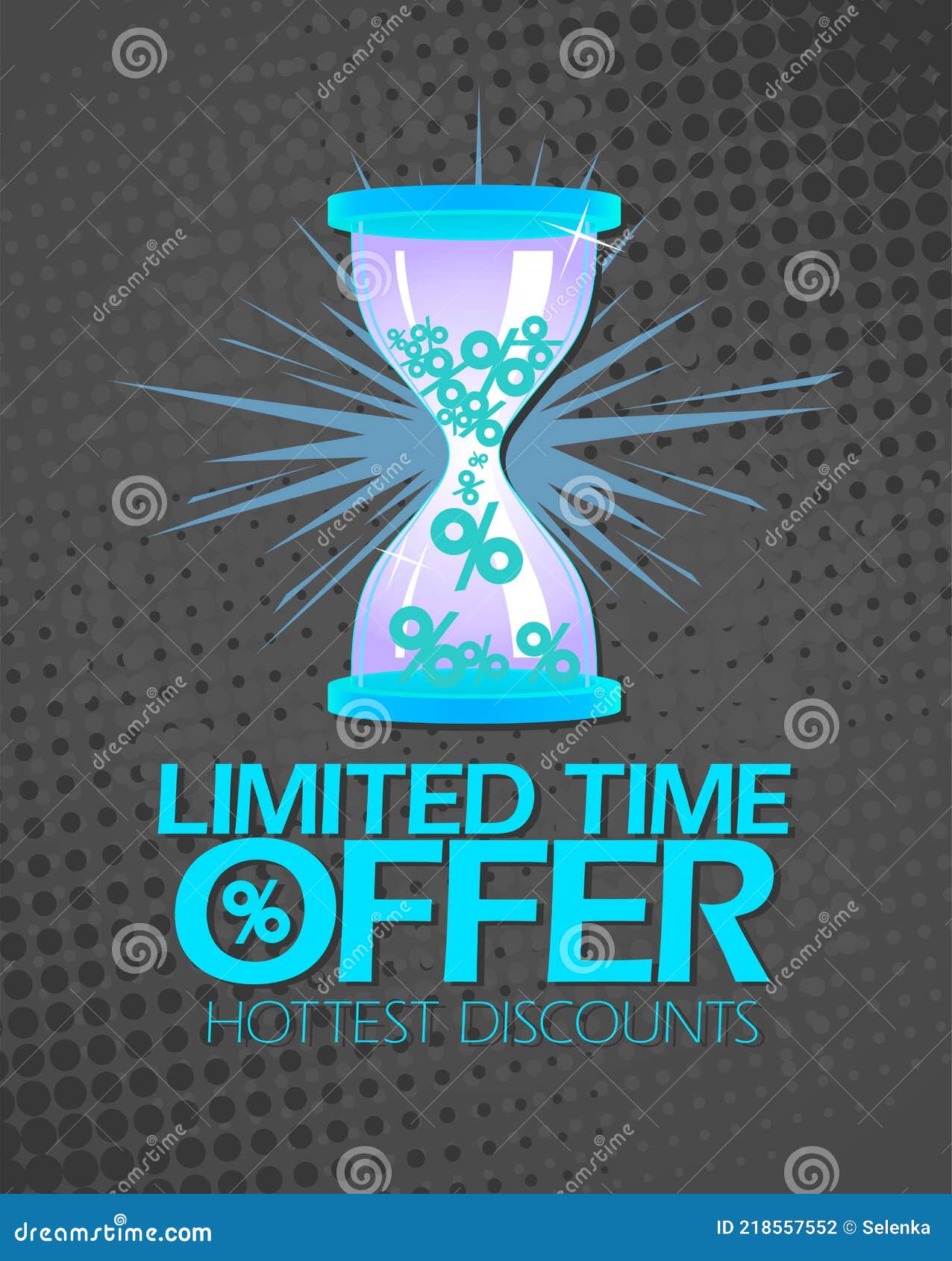 Limited Time Offer Banner Design Template Stock Vector - Illustration ...