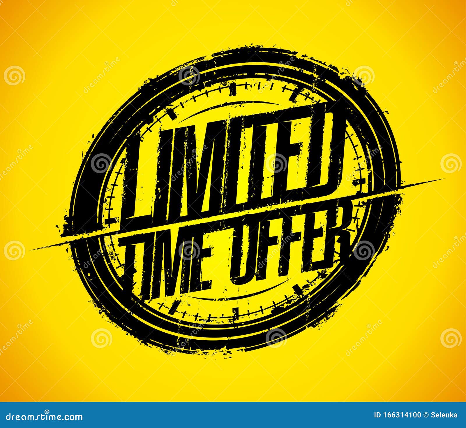Limited Time Offer Rubber Stamp Imprint, Sale Sign Stock Vector ...
