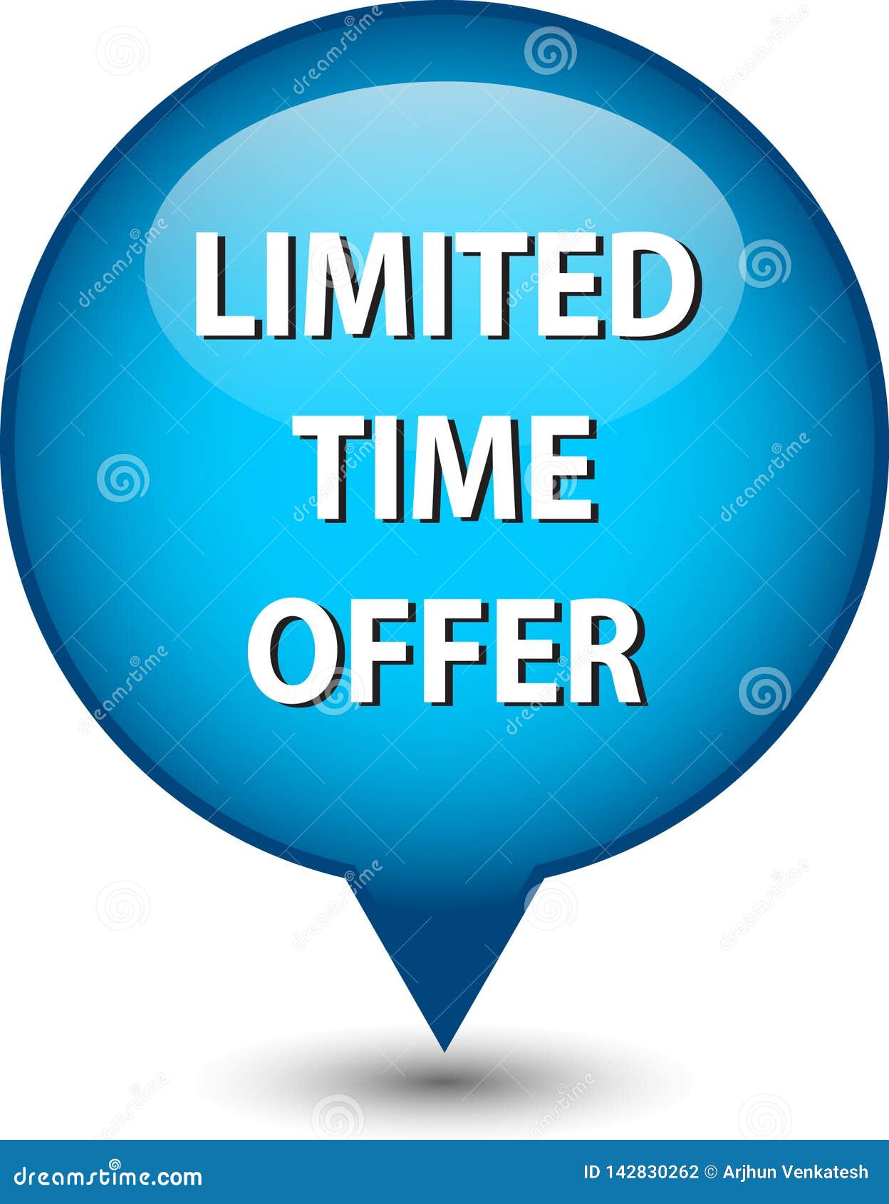 Limited Time Offer Button