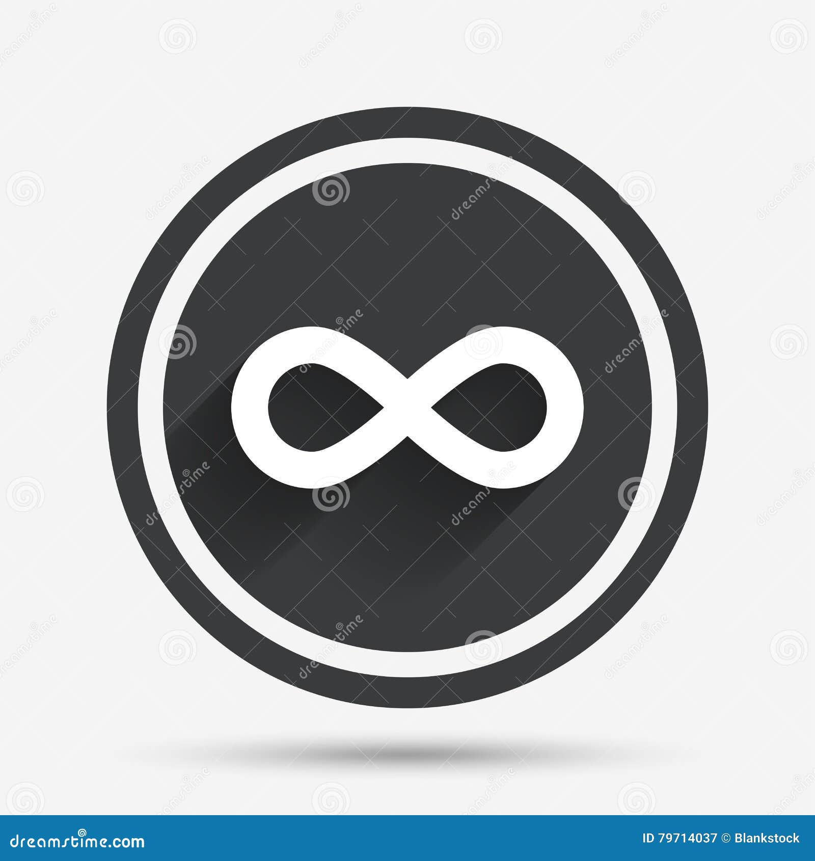 Limitless Sign Icon. Infinity Symbol Stock Vector - Illustration of ...