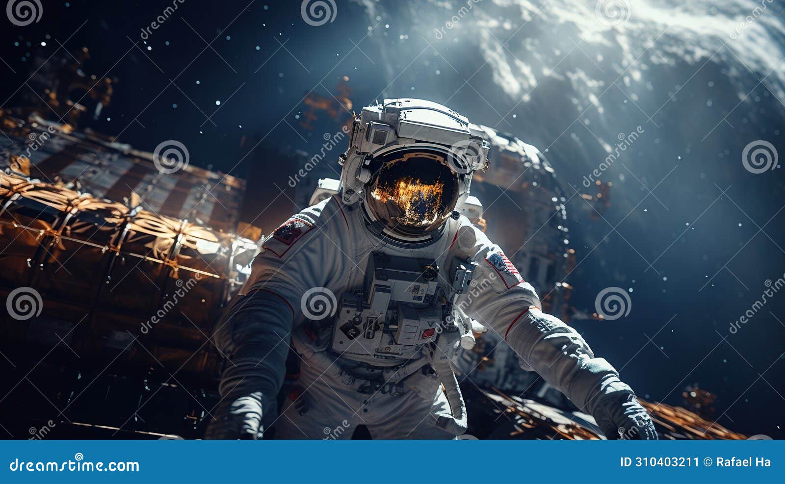 Limitless Space Beautiful Background Stock Image - Image of artistic ...