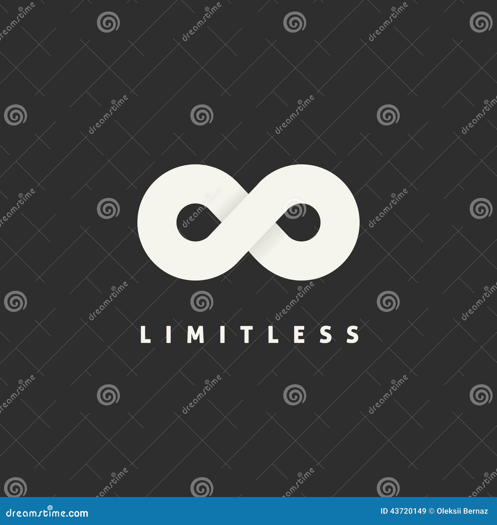 Limitless Vector Concept Symbol Icon or Logo Stock Vector ...