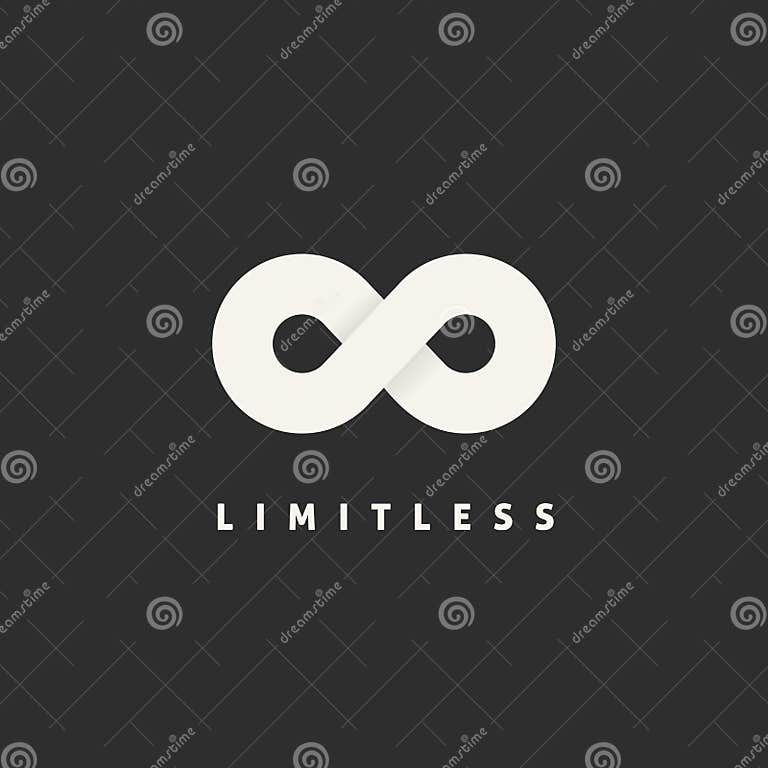 Limitless Vector Concept Symbol Icon or Logo Stock Vector ...