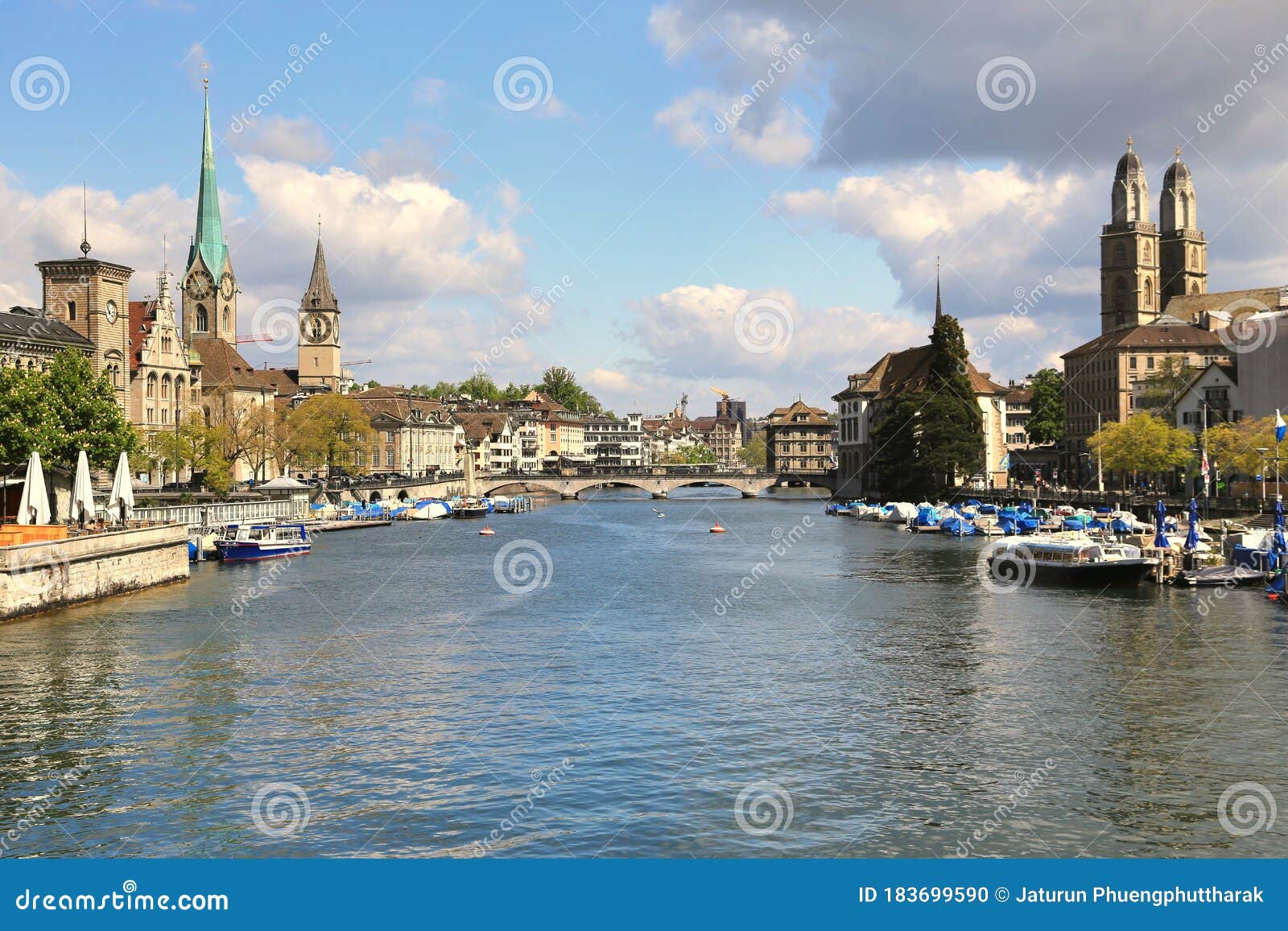 The Limmat is a River Commences at the Outfall of Lake Zurich ...